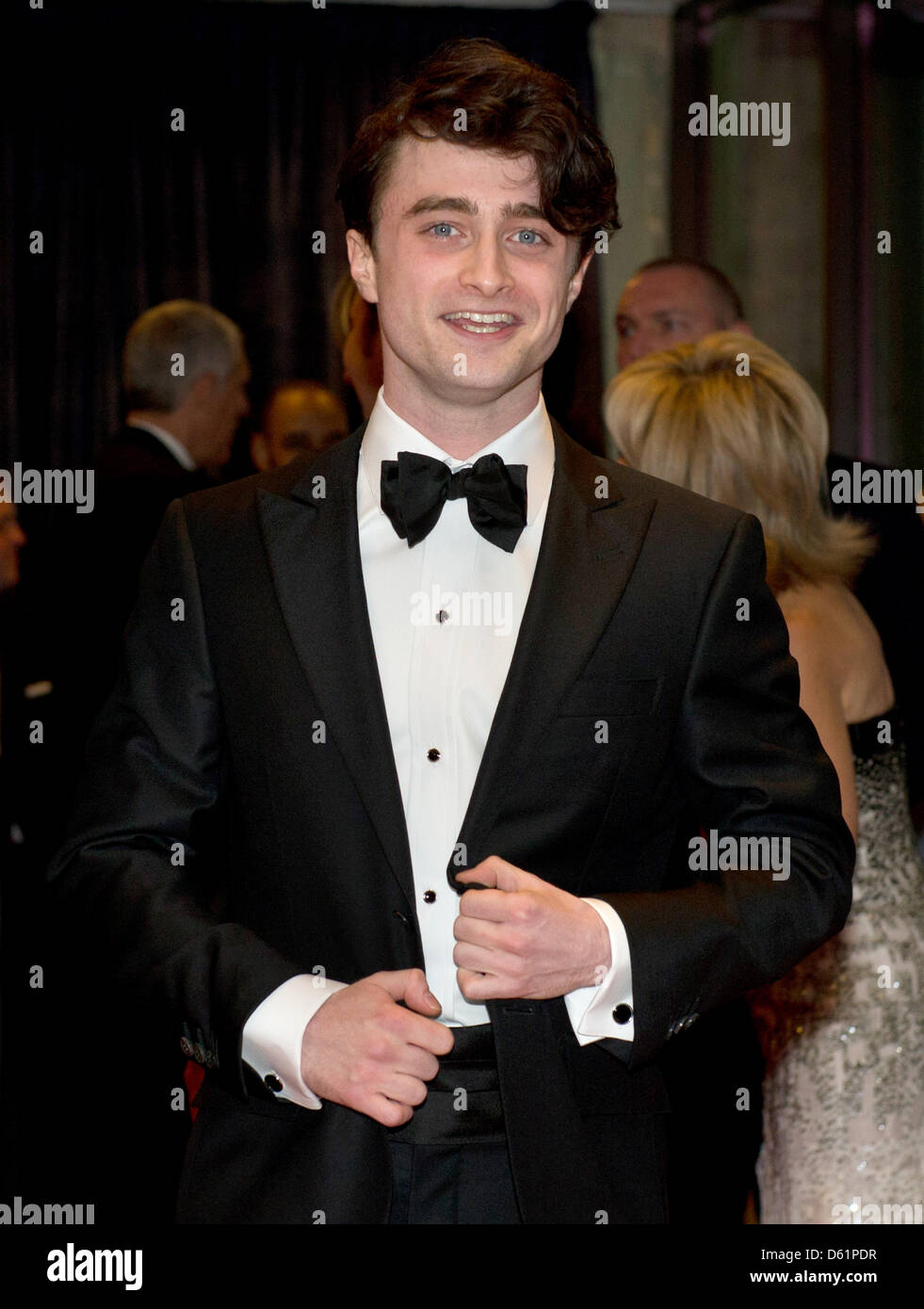 British actor Daniel Radcliffe arrives for the 2012 White House ...