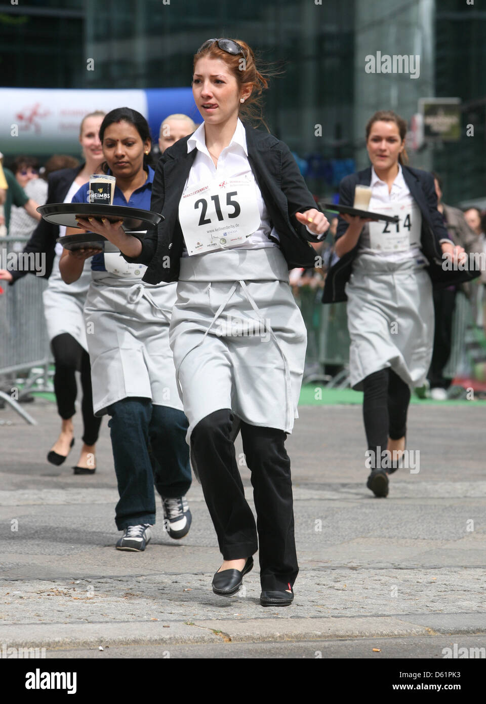 Waitresses race hi-res stock photography and images - Alamy