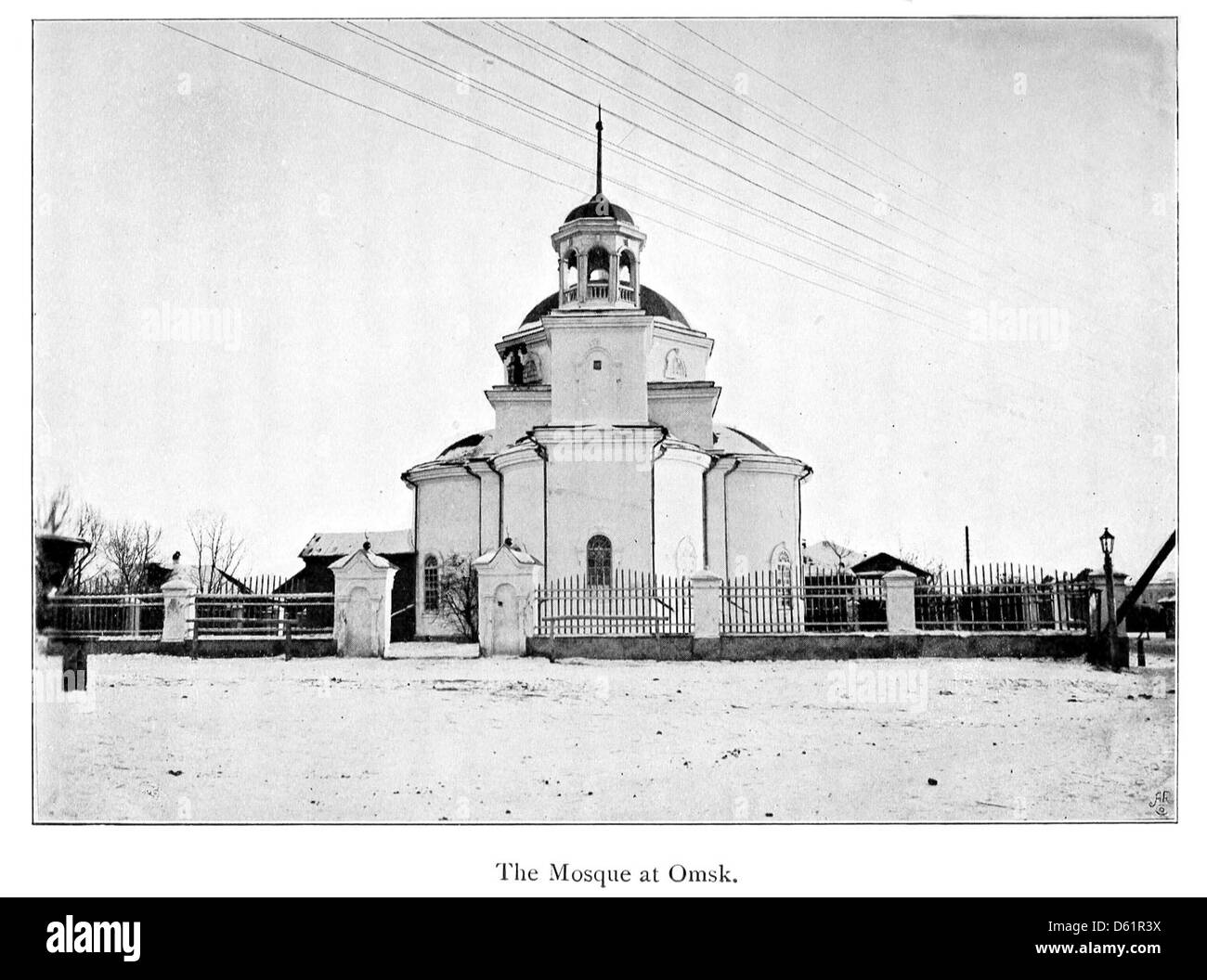 A photograph or illustration from 'A Ribbon of Iron' (1901), depicting ...