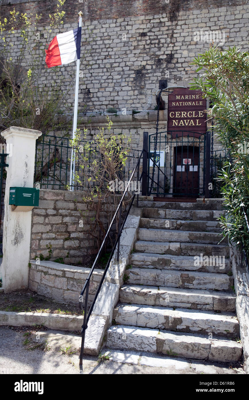 Toulon (Var,France) : Fort Saint Luis,cercle Naval Stock Photo - Alamy