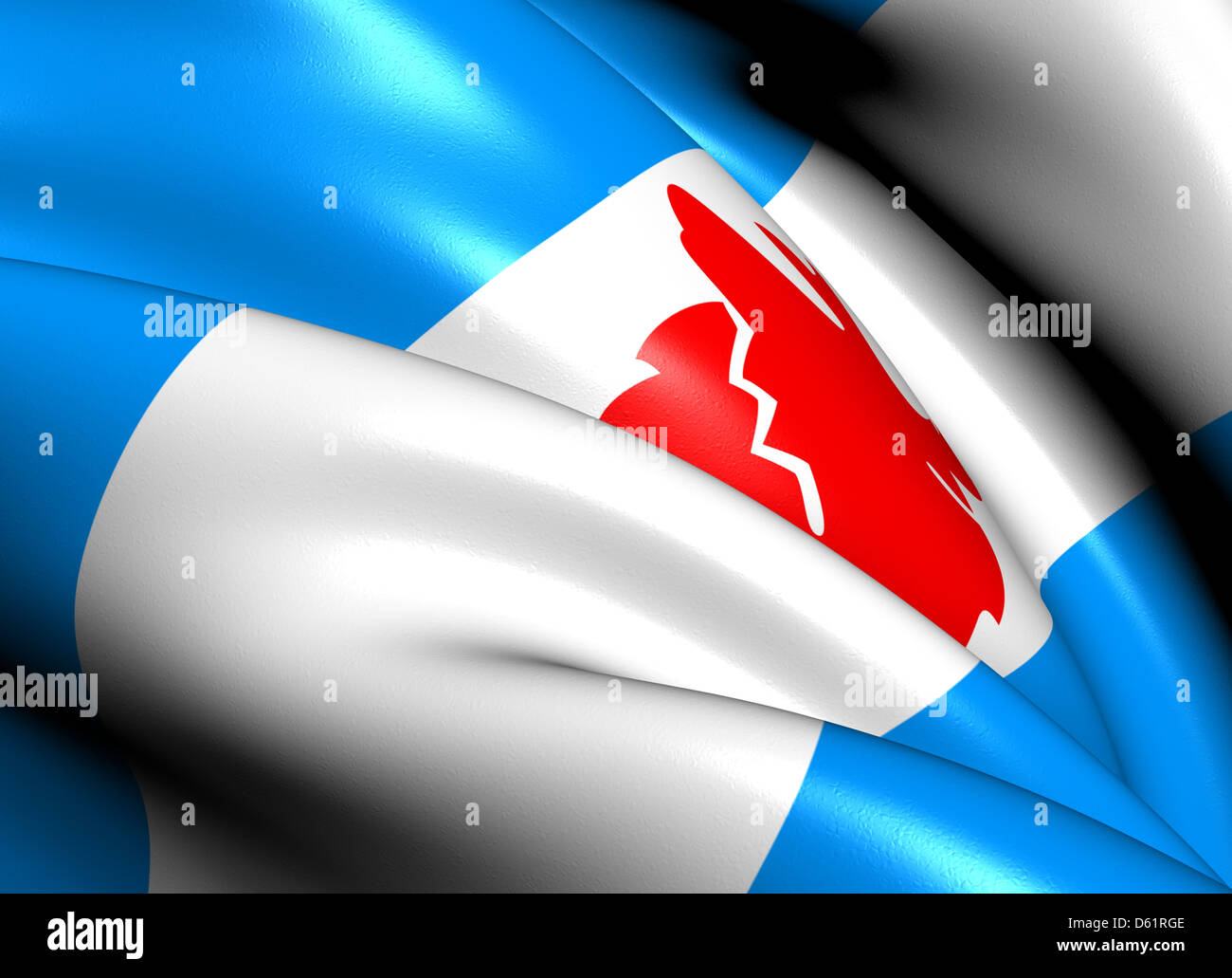Flag of Koryak Okrug Stock Photo - Alamy