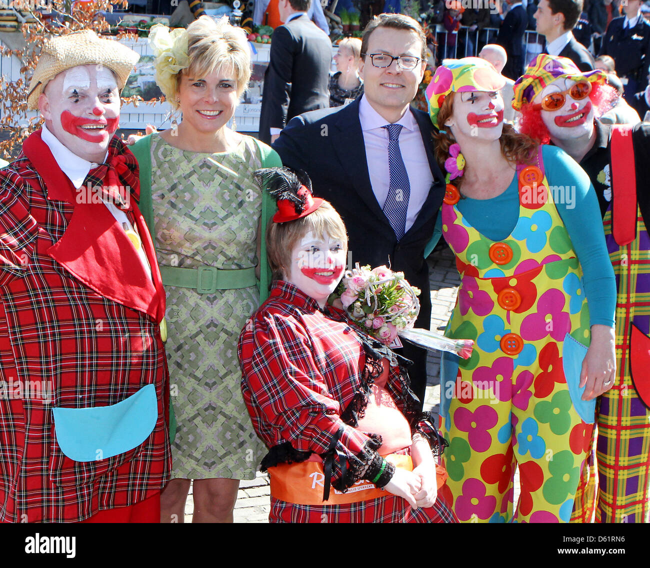 Dutch Prince Constantijn and Princess Laurentien celebrate Queen's Day ...
