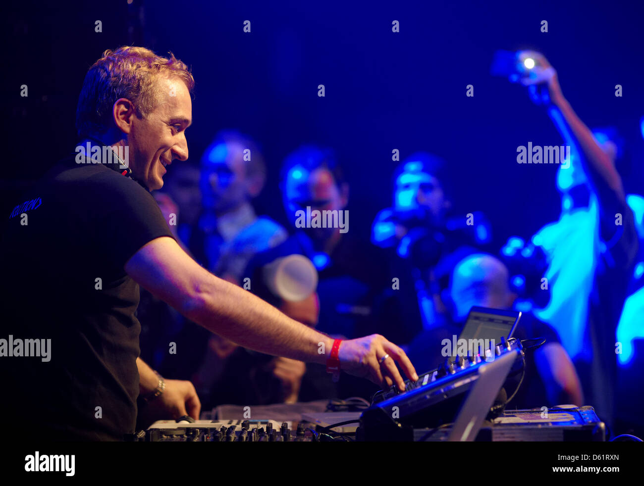 DJ Paul van Dyk performs at the techno event Mayday in the eve of May ...
