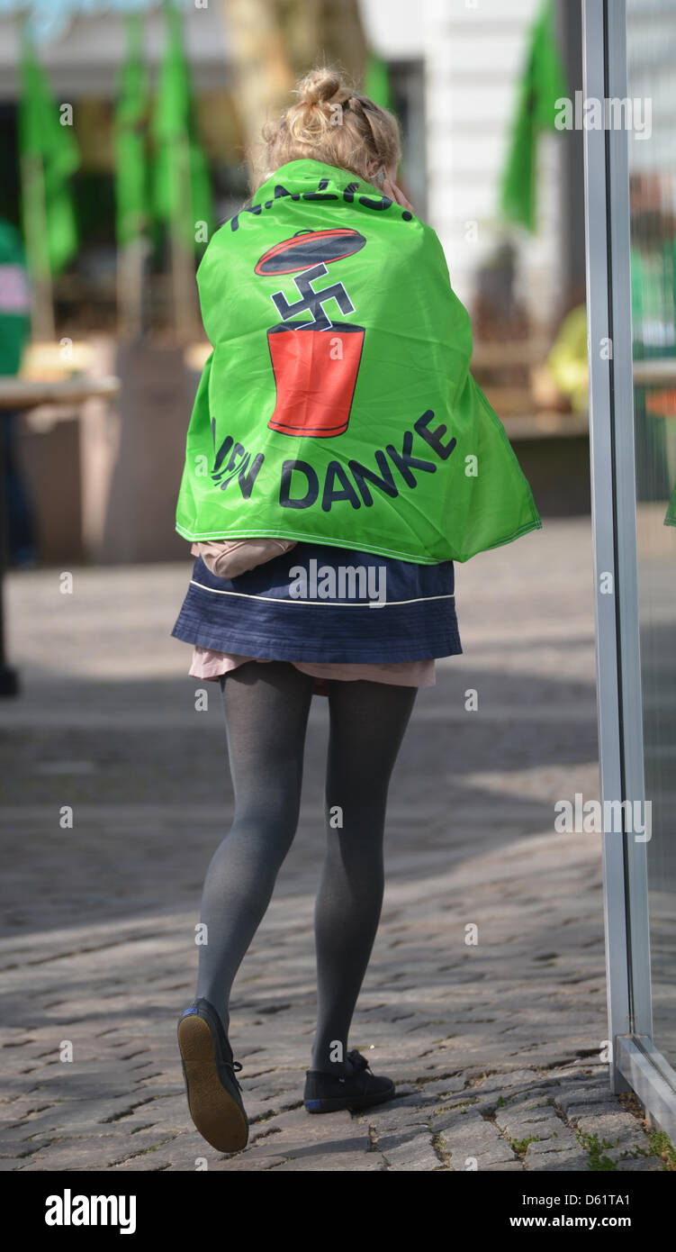 Neo nazi flag flag hi-res stock photography and images - Alamy
