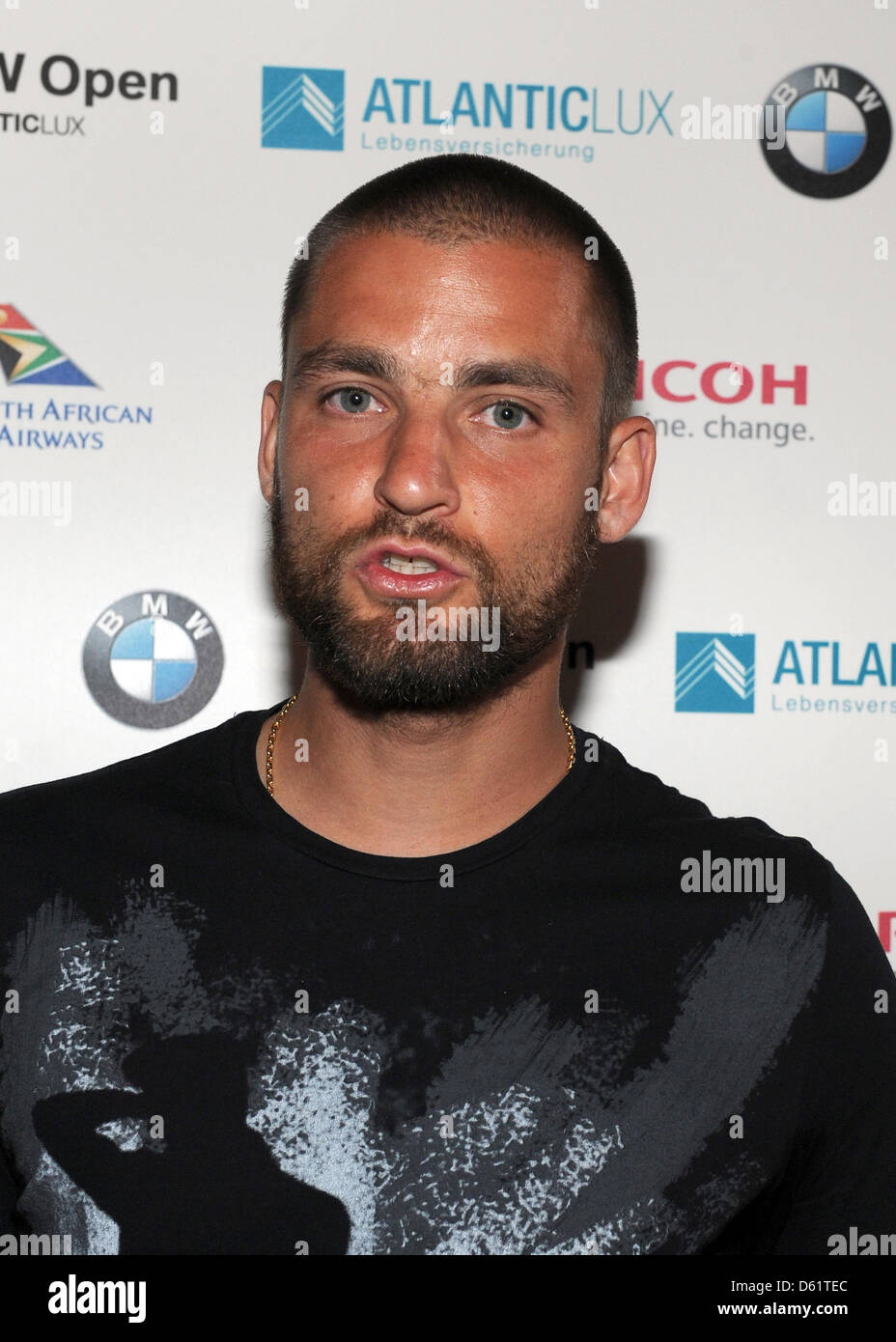 Russian tennis player Mikhail Youzhny arrives at the BMW Open Players ...