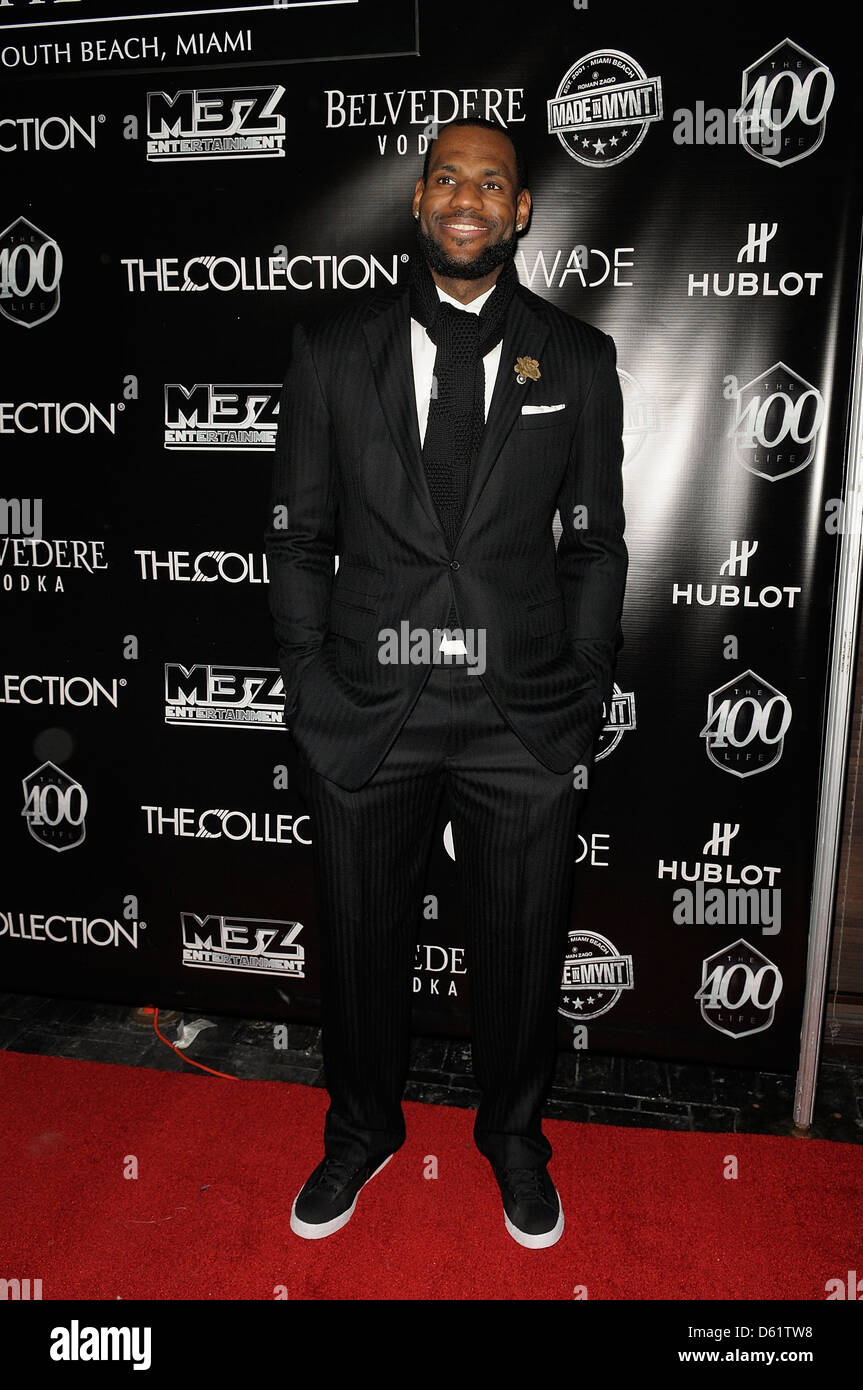 LeBron James Dwyane Wade's 30th Birthday Celebration at Setai Hotel ...