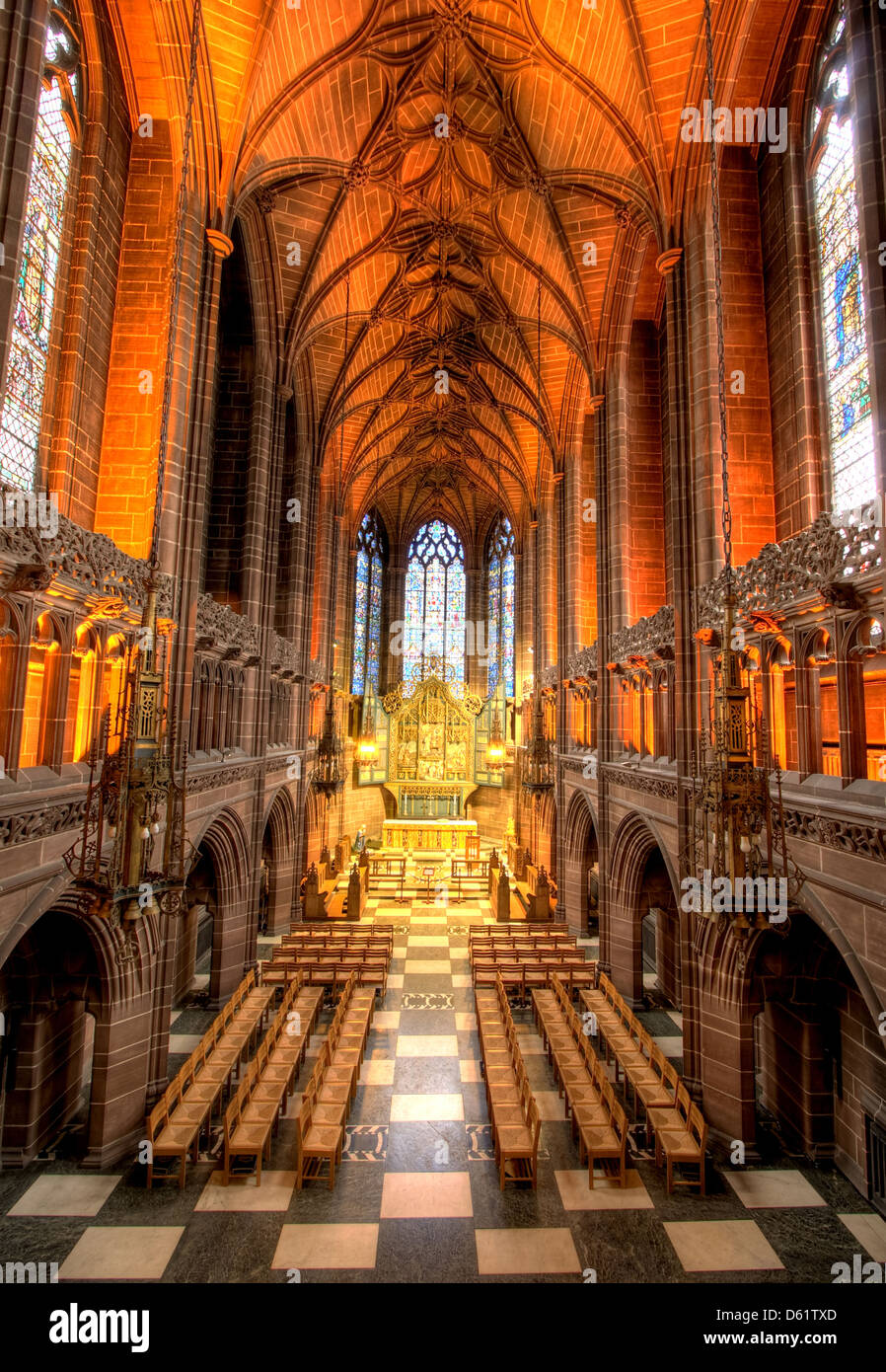 Lady Chapel, Liverpool Anglican cathedral, St James Mount, Liverpool ...