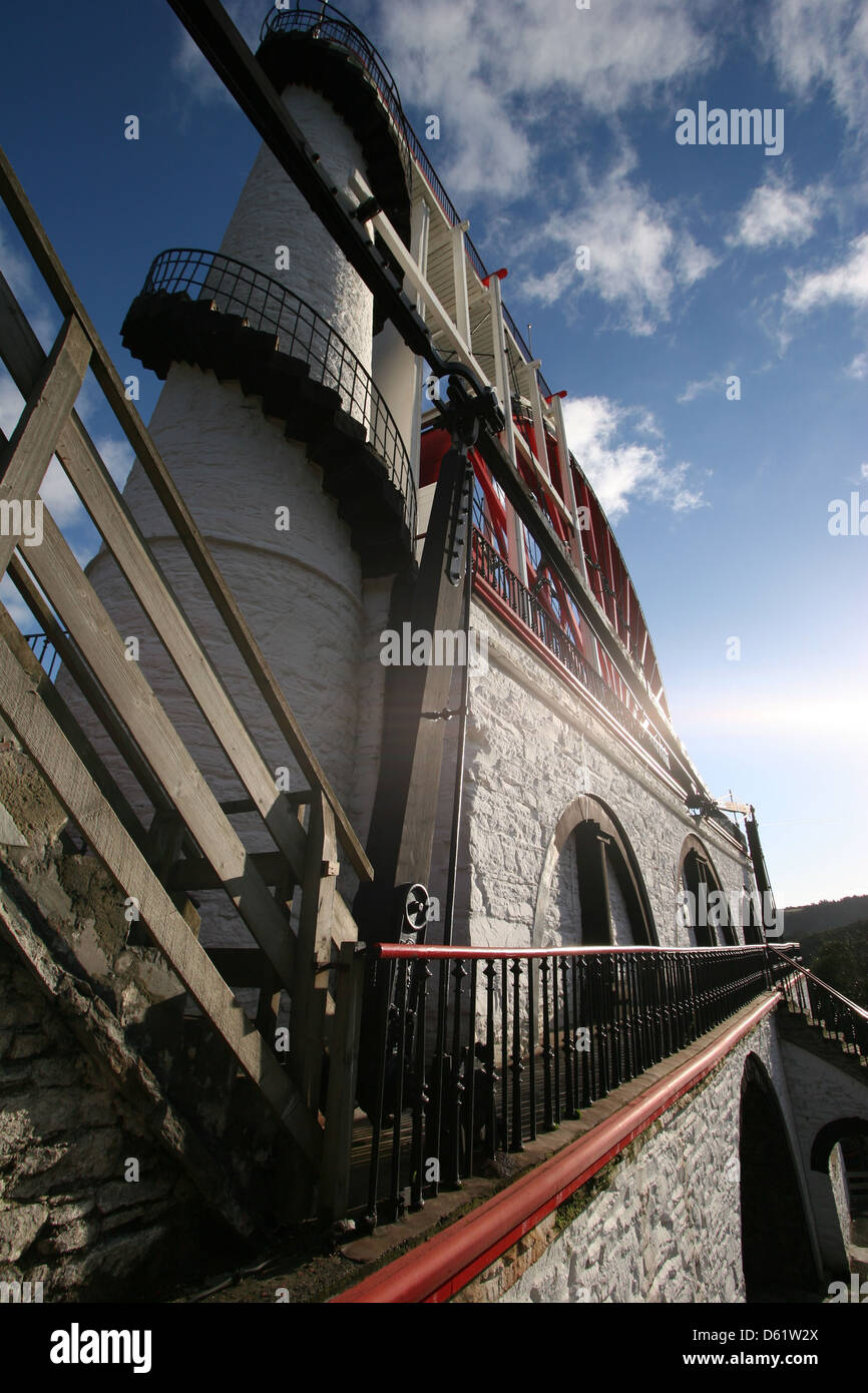 Laxey Wheel, Laxey, Isle of Man Stock Photo - Alamy