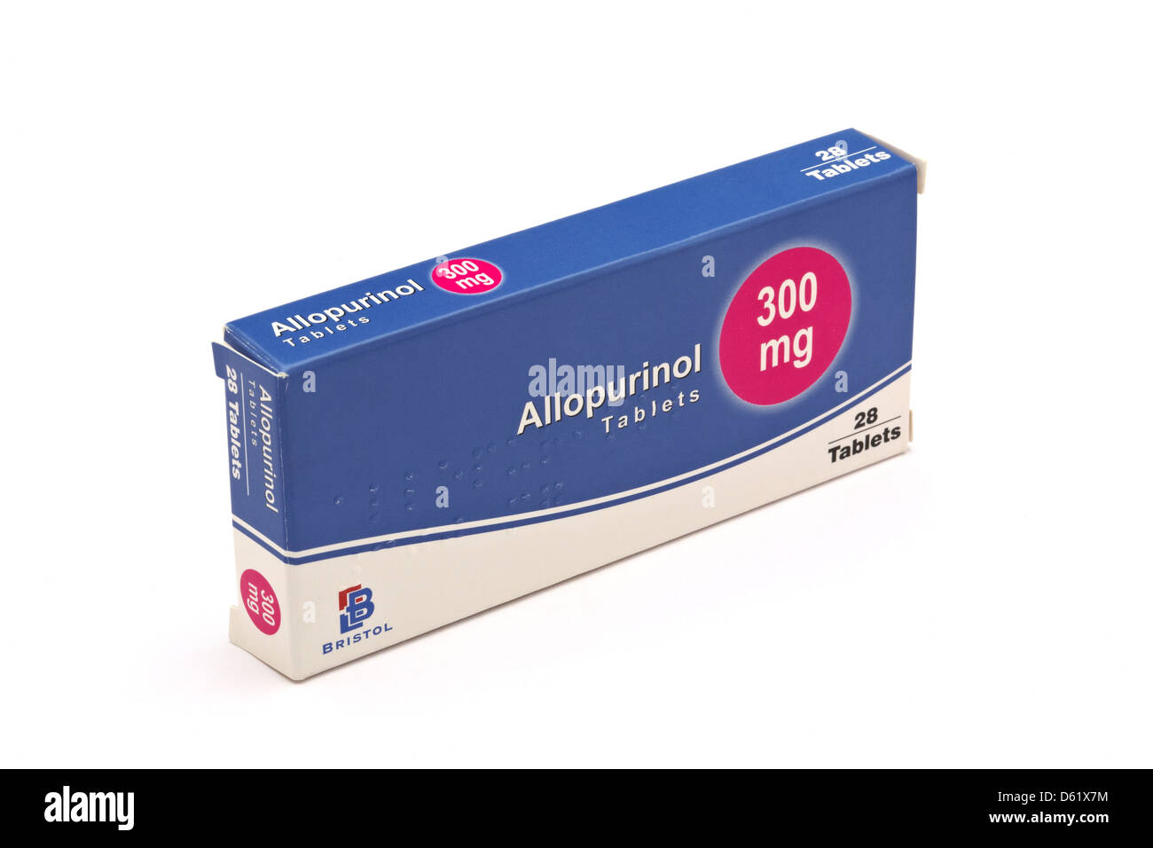 Generic Allopurinol Tablets in cardboard container Stock Photo - Alamy
