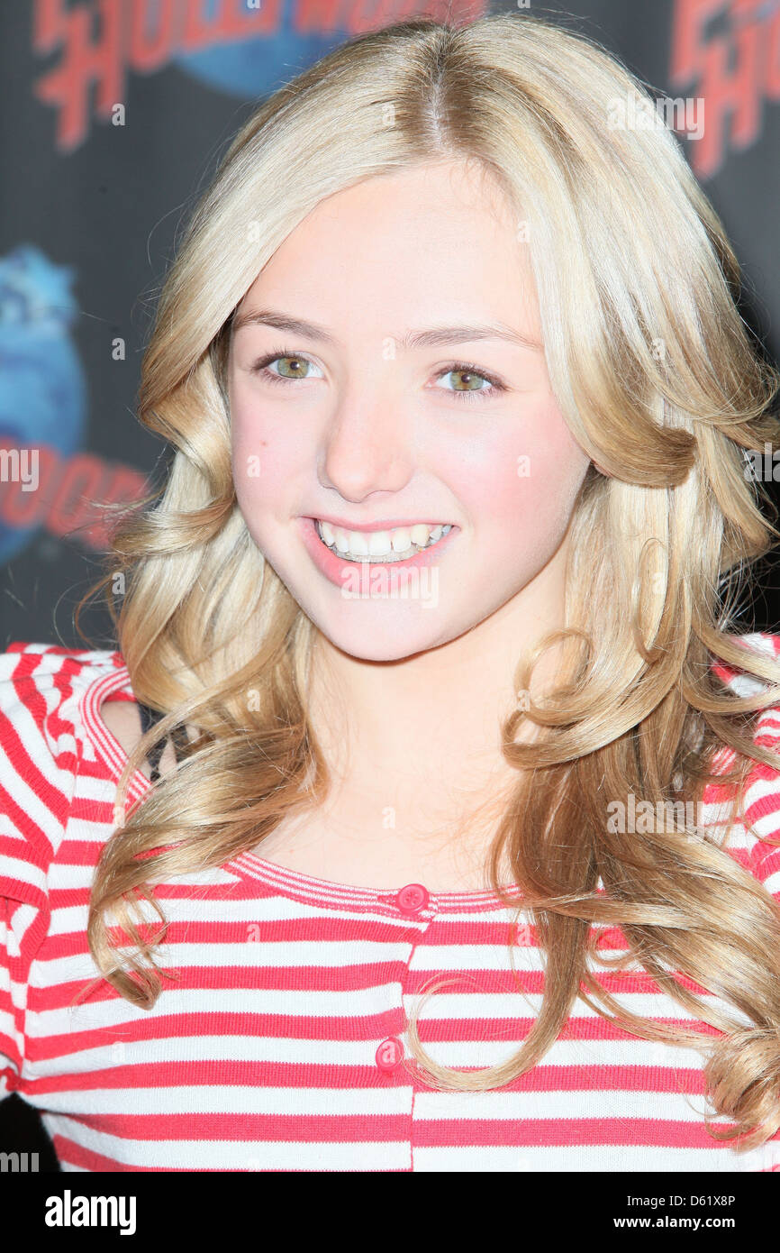 Peyton List appears at Planet Hollywood to promote her Disney Channel ...