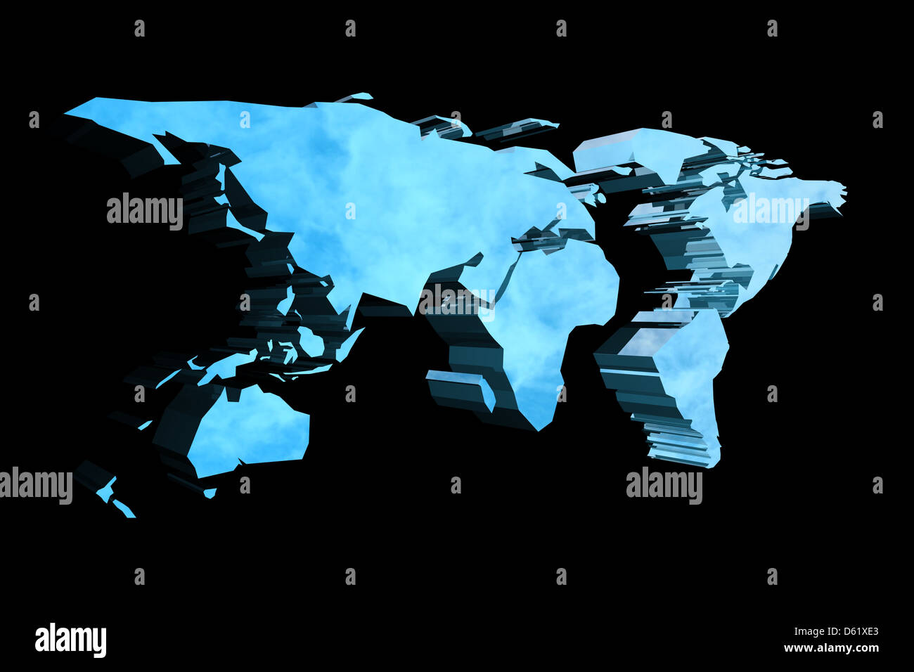 earth globe 3d abstract concept Stock Photo - Alamy