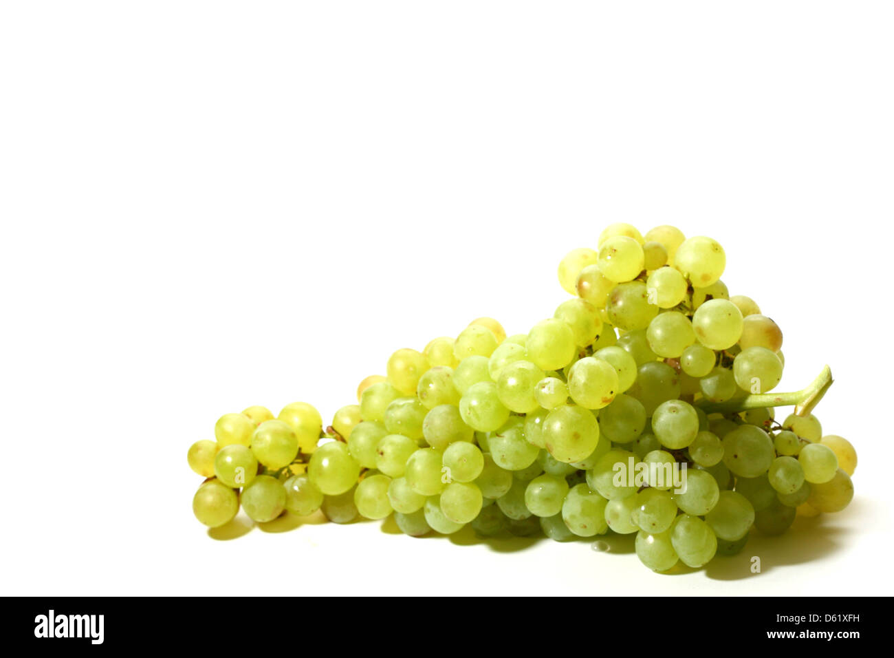 green grape isolated on white background Stock Photo - Alamy