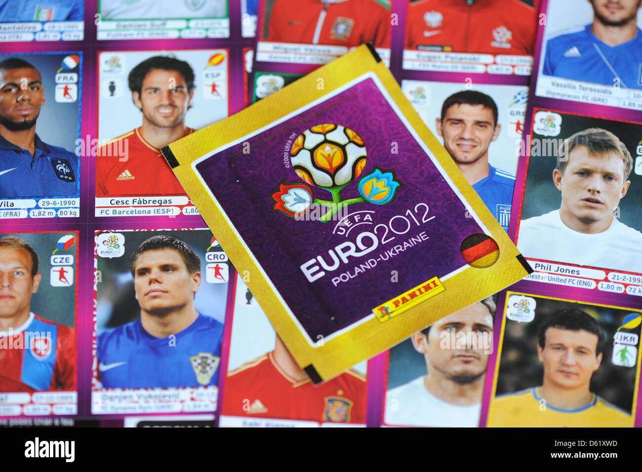 Panini football stickers hi-res stock photography and images - Alamy