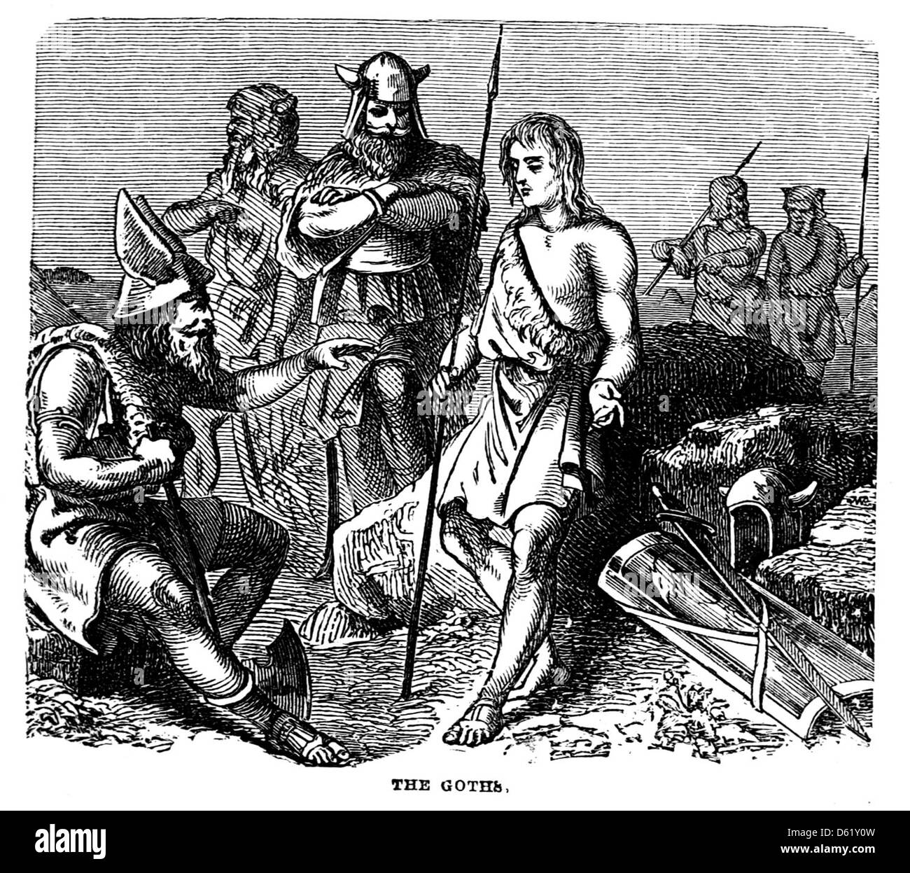 An 1874 educational history book detailing Germany's history up to the ...