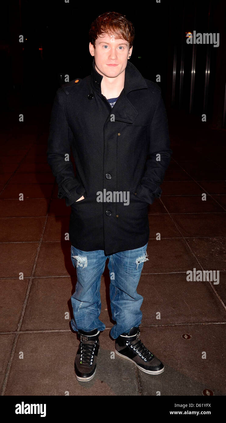 Kieran Behan Celebrities outside the RTE studios for 'The Late Late ...