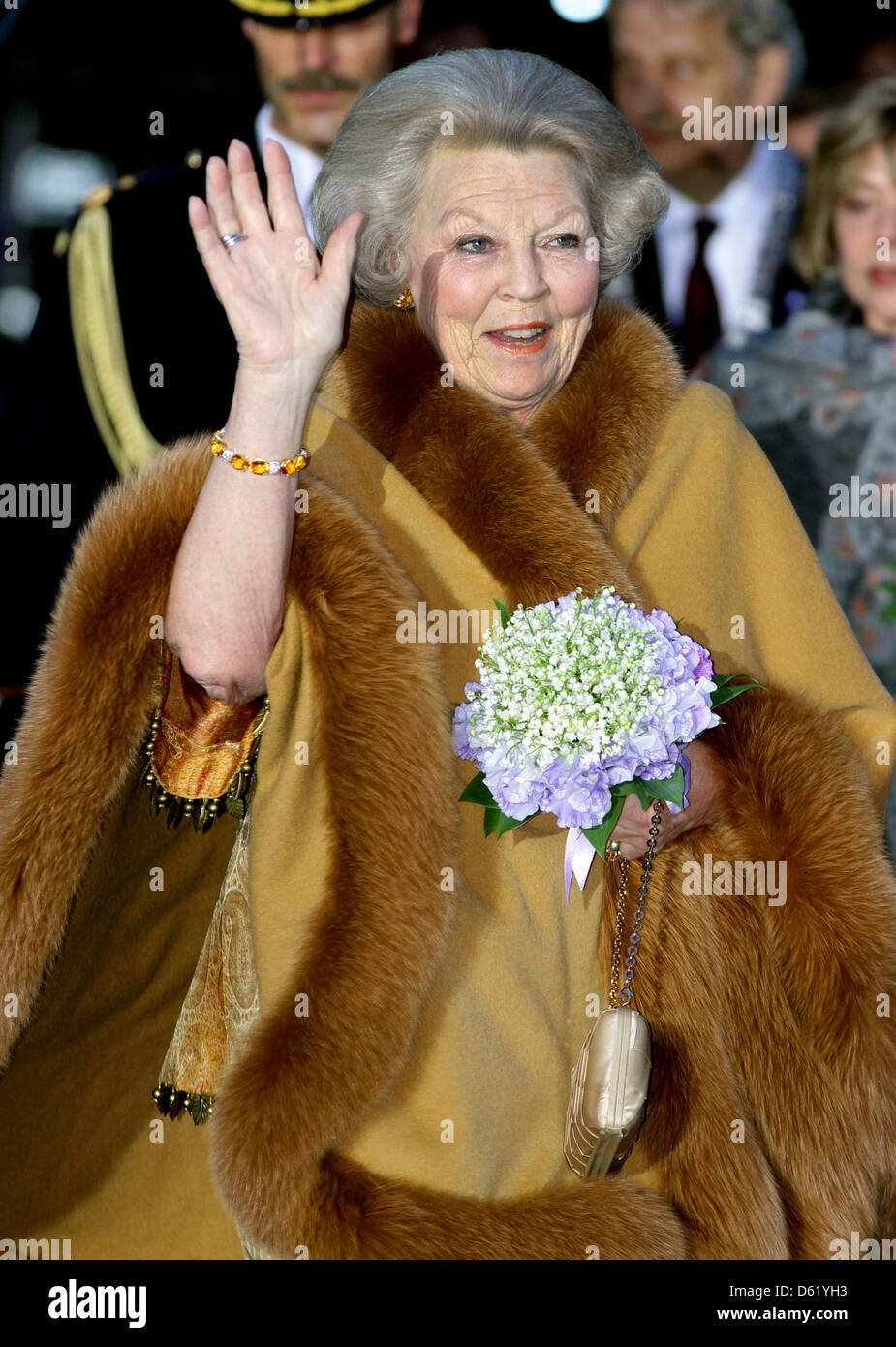 Queen Beatrix attends the liberation concert at the Amstel, Netherlands ...