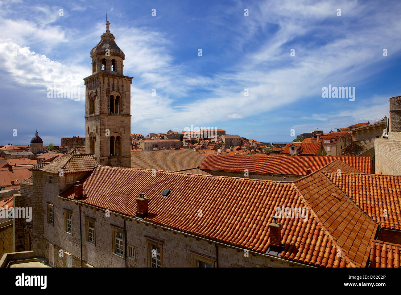 The old town of Dubrovnik, UNESCO World Heritage Site, Croatia, Europe ...