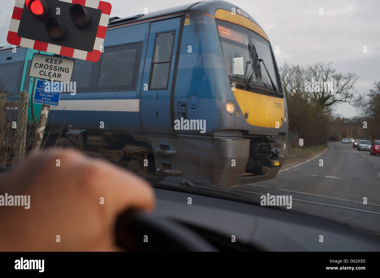 Ungated level crossing hi-res stock photography and images - Alamy