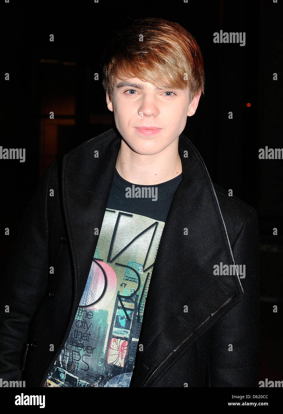 Jordan 'Jay' Duffy Celebrities outside the RTE studios for 'The Late ...