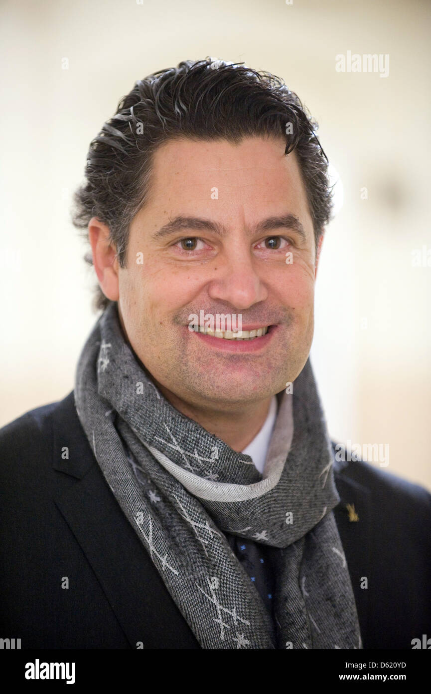 The director of Meissen china, Dr. Christian Kurtzke, is pictured in ...