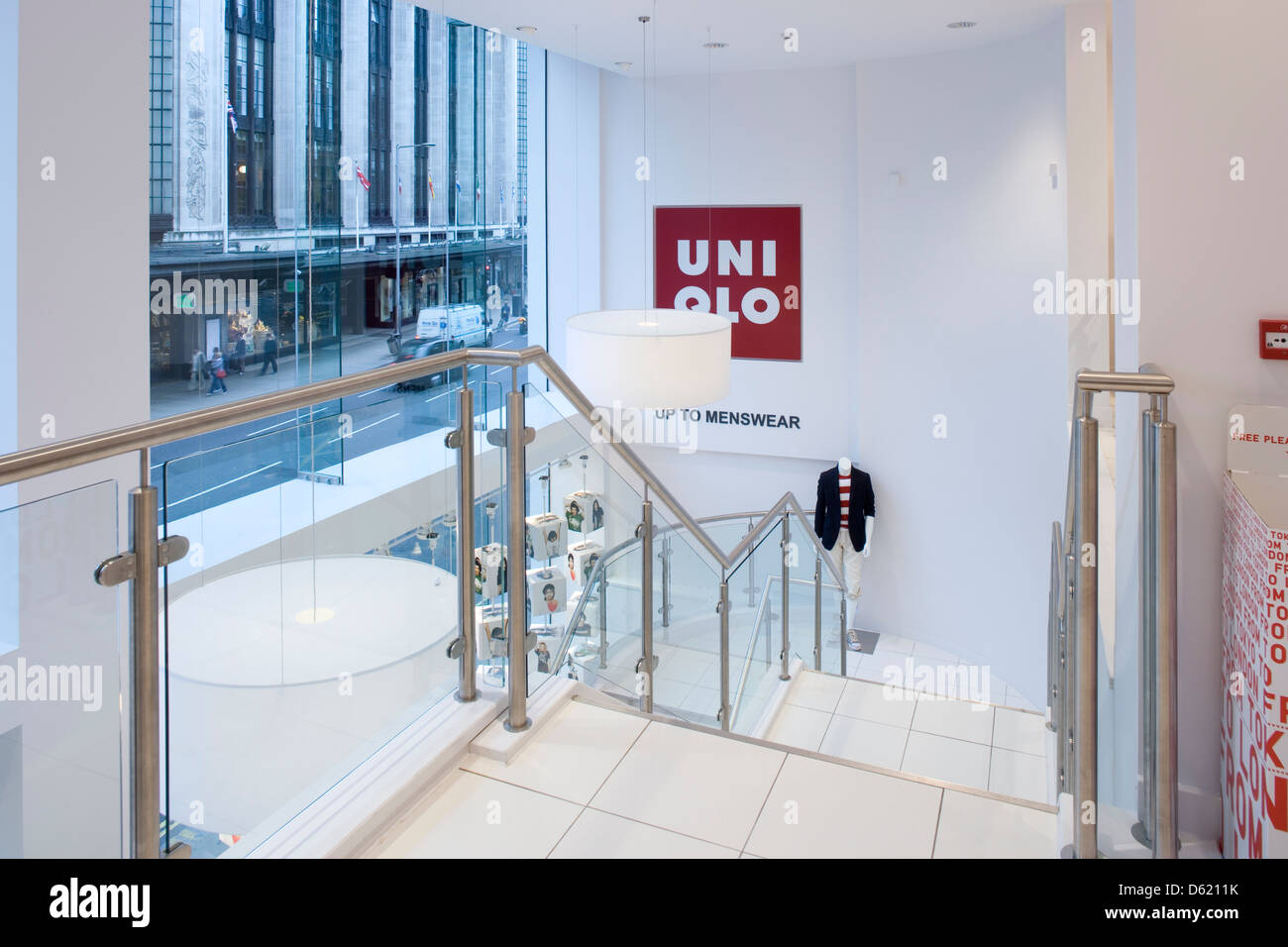 Uniqlo Kensington High Street London Stock Photo - Alamy