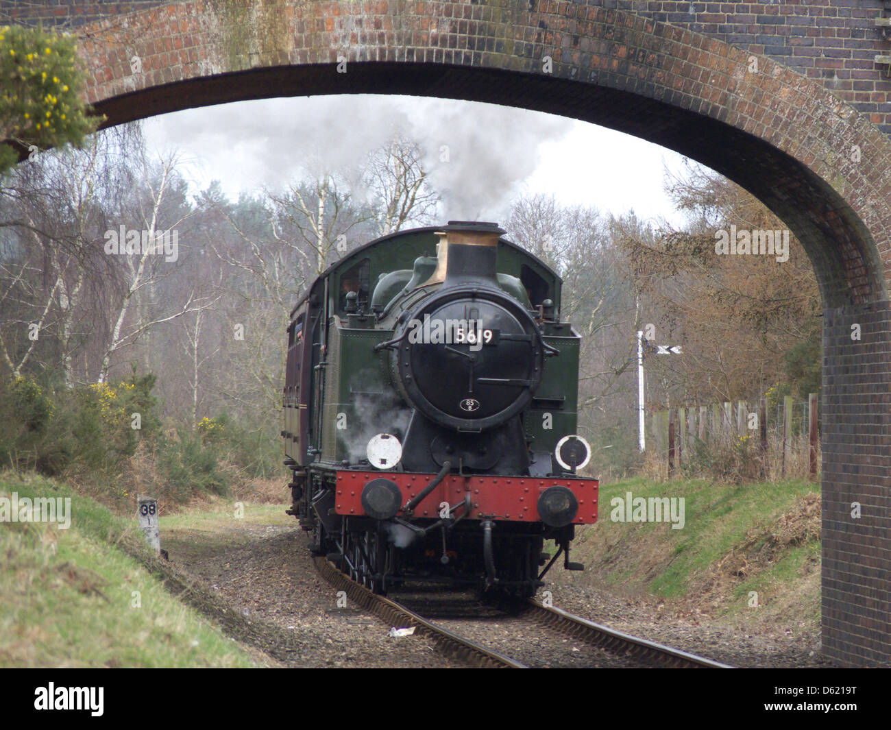 Steam loco 5619, North Norfolk Railway Spring Gala 2011 Stock Photo - Alamy
