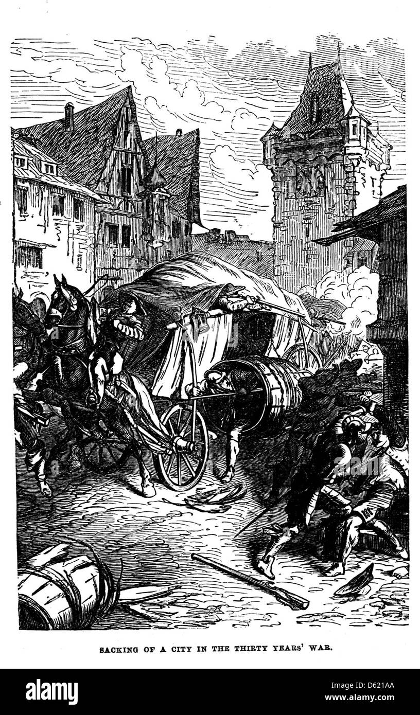 30 years war illustration hi-res stock photography and images - Alamy