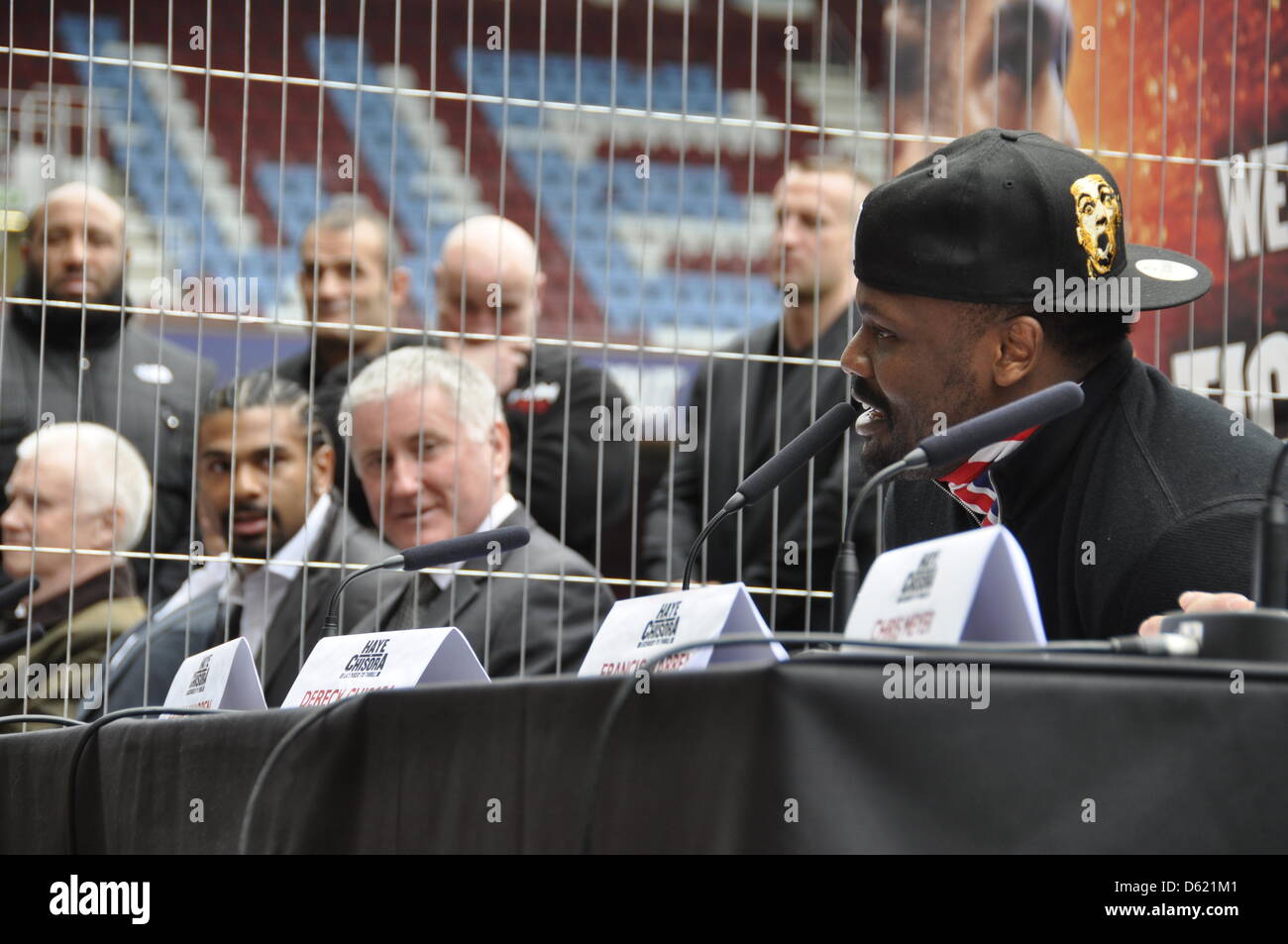 David haye david haye chisora hi-res stock photography and images - Alamy