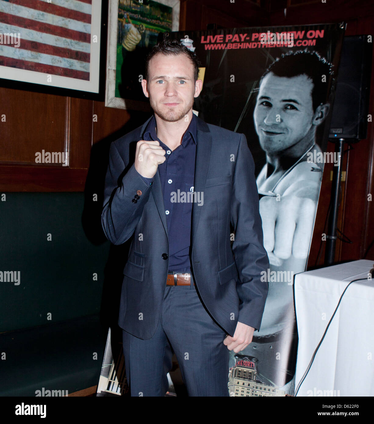 Patrick Hyland Team Soki Boxing Press Conference at Mcfadden's New York ...