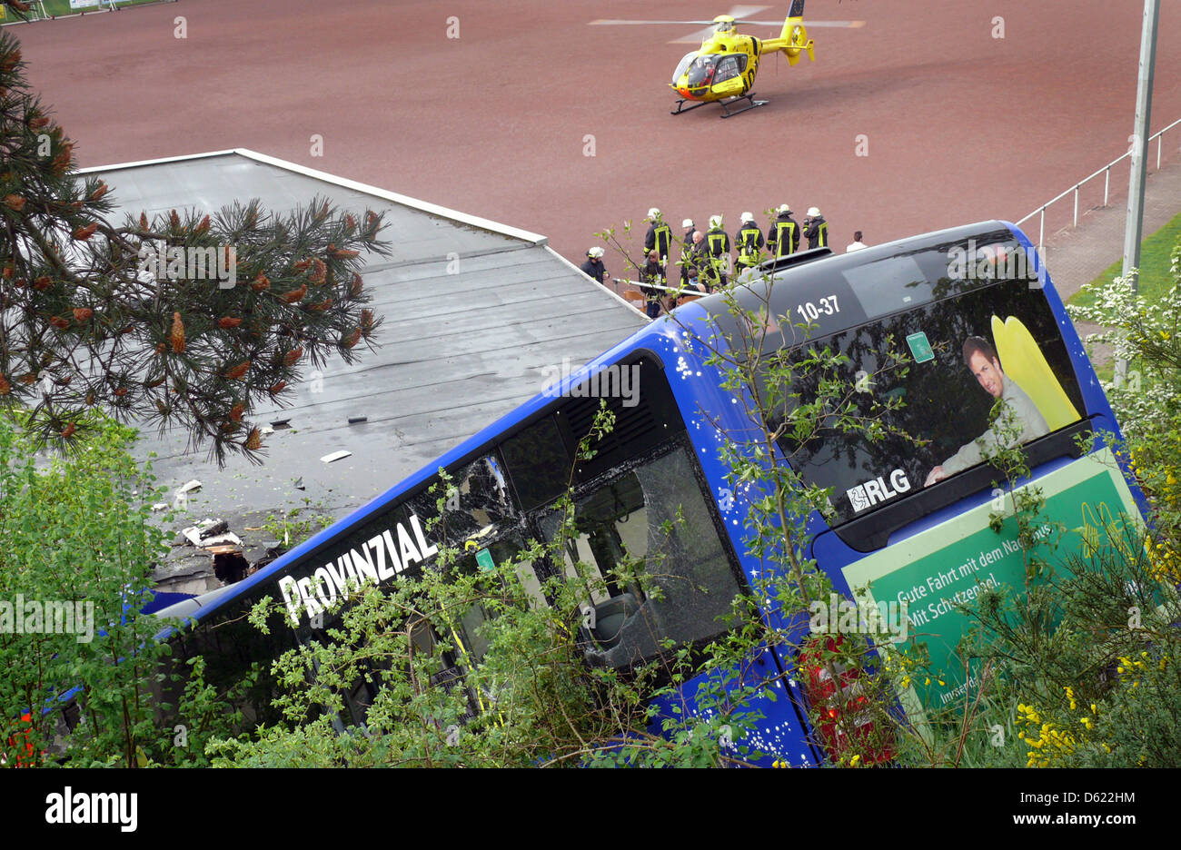 Bus in ditch hi-res stock photography and images - Alamy