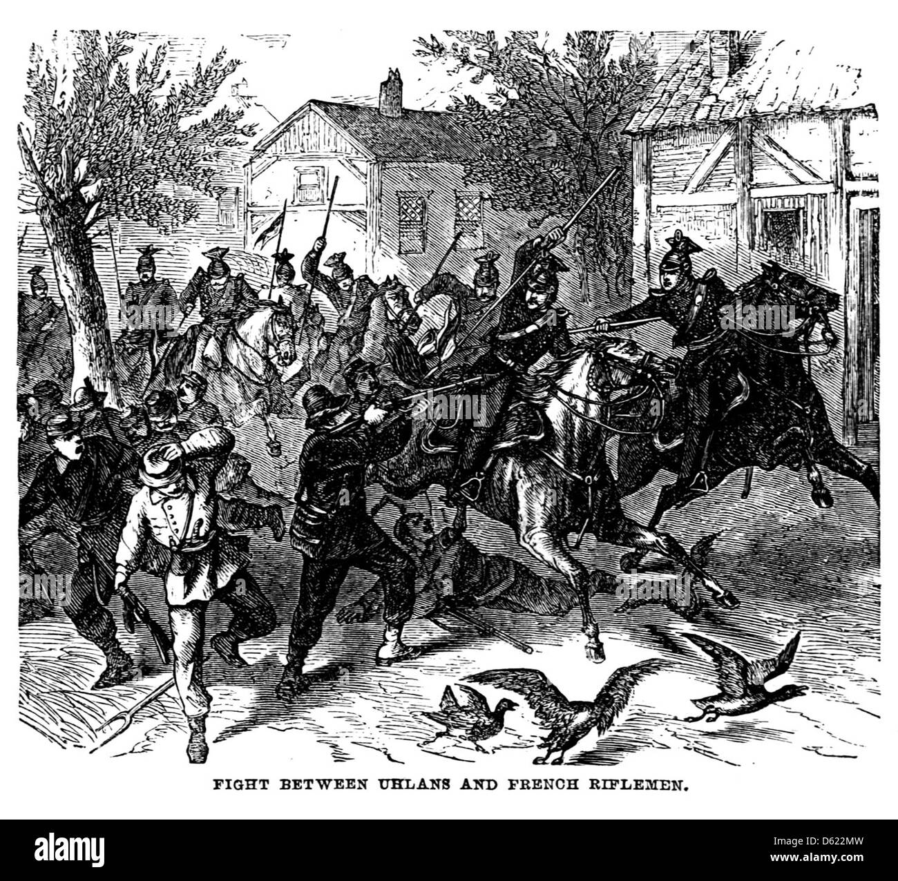 An illustration from 'A School History of Germany' (1874) depicting the ...