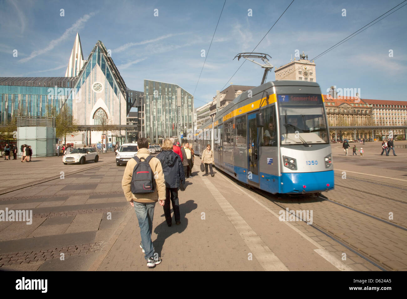 Leipzig street hi-res stock photography and images - Alamy