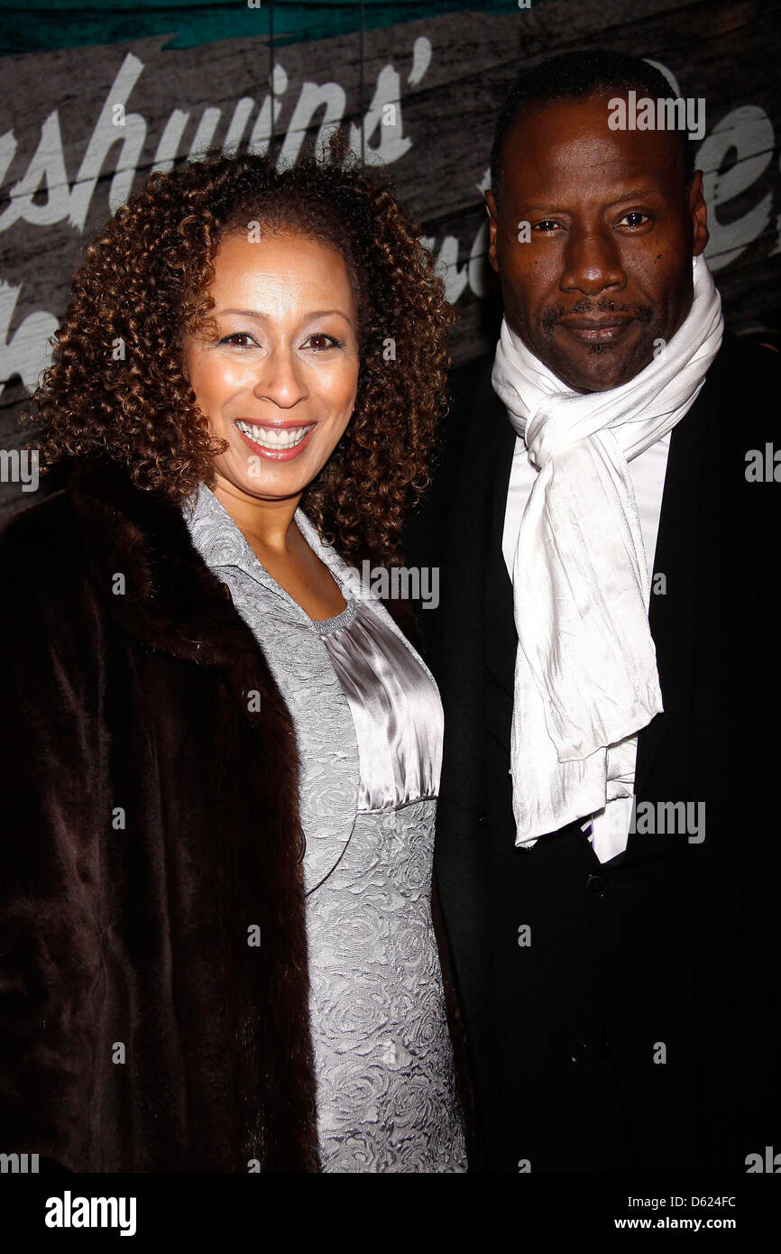 Tamara Tunie and Gregory Generet Broadway Opening Night of "The ...