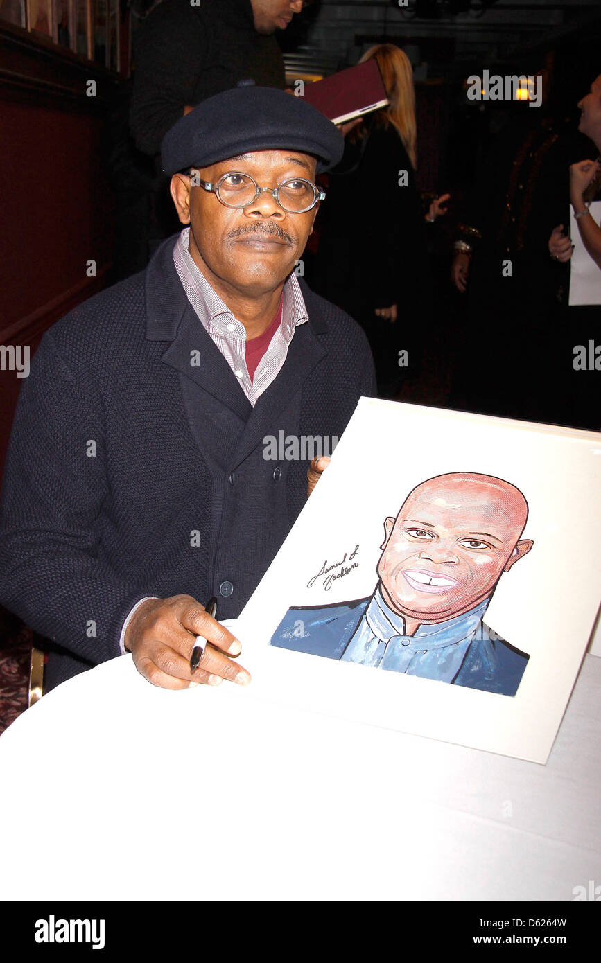 Samuel L Jackson Unveiling Of Sardis Portraits The Cast Of The