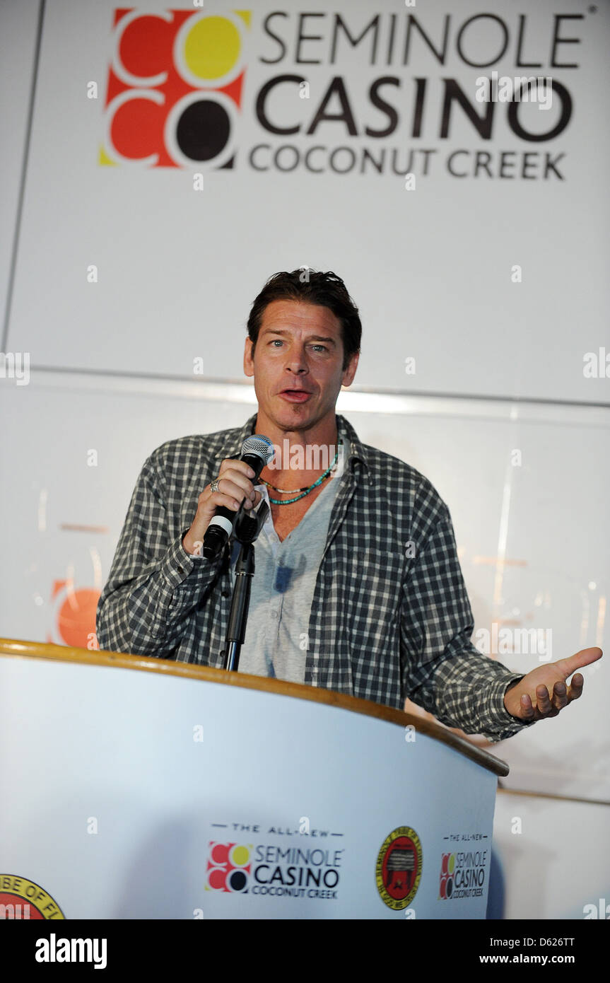 Ty Pennington 'Moves That Bus' to celebrate the grand opening of the ...
