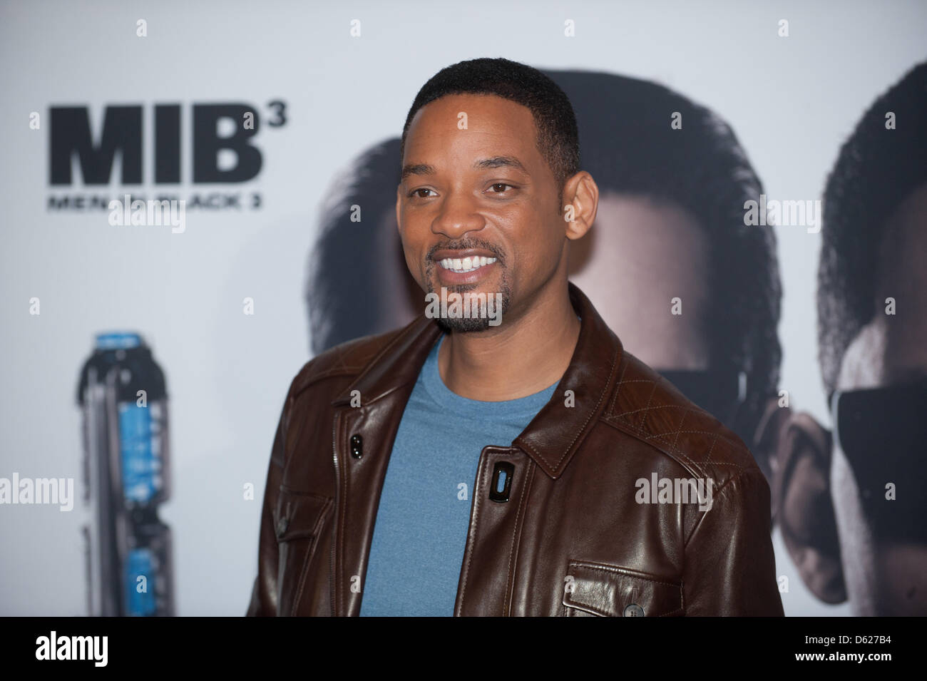 American actor Will Smith poses for the cameras at a photocall for his ...