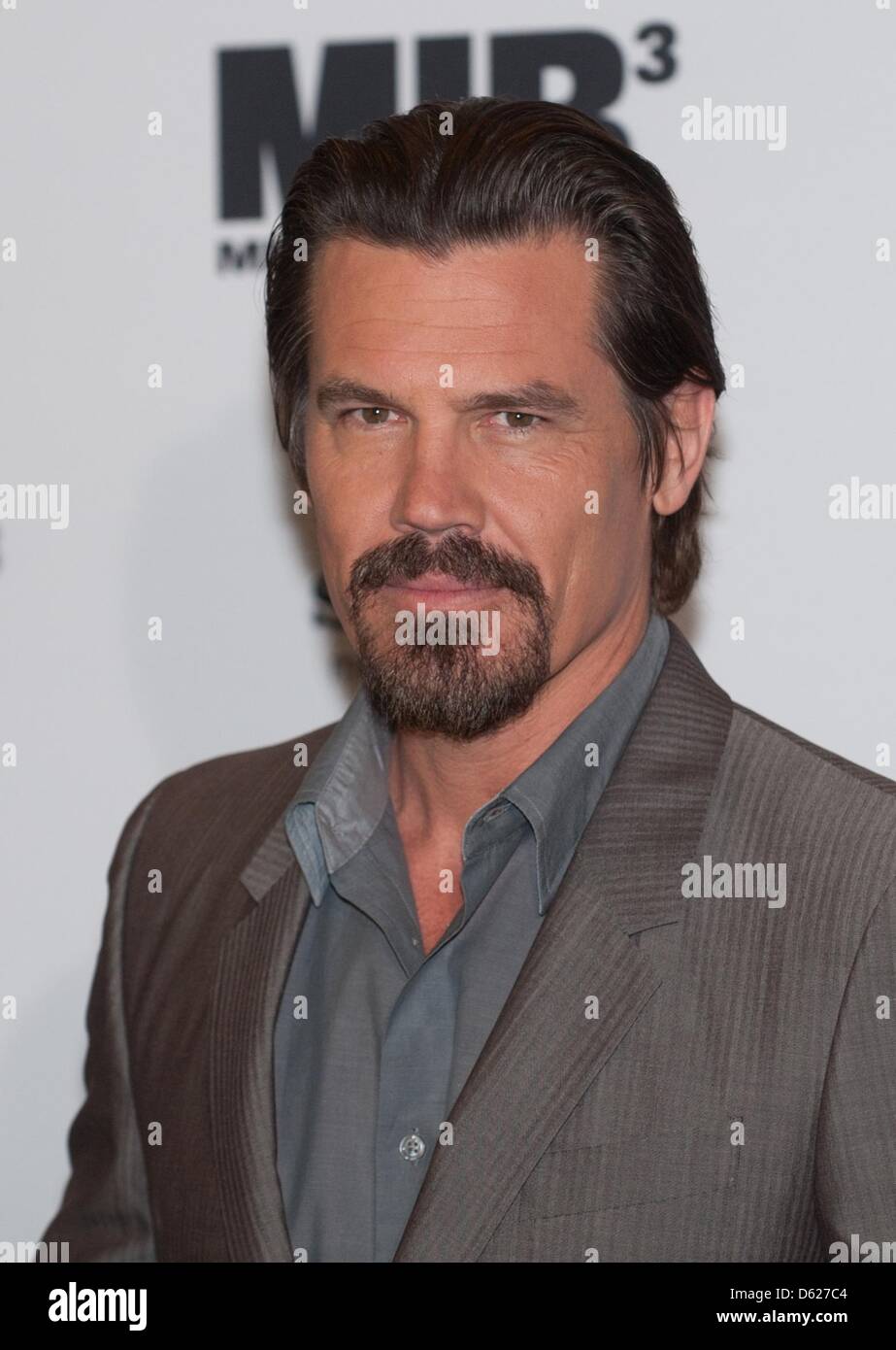 American actor Josh Brolin poses for the cameras at a photocall for his ...