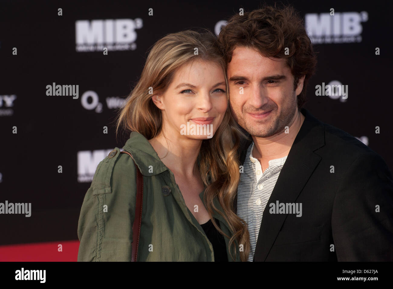 German actors Yvonne Catterfeld and Oliver Wnuk attend the German ...