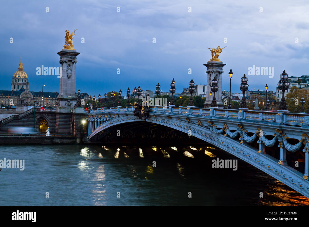 Bridge of Alexandre III, Paris, France Stock Photo - Alamy
