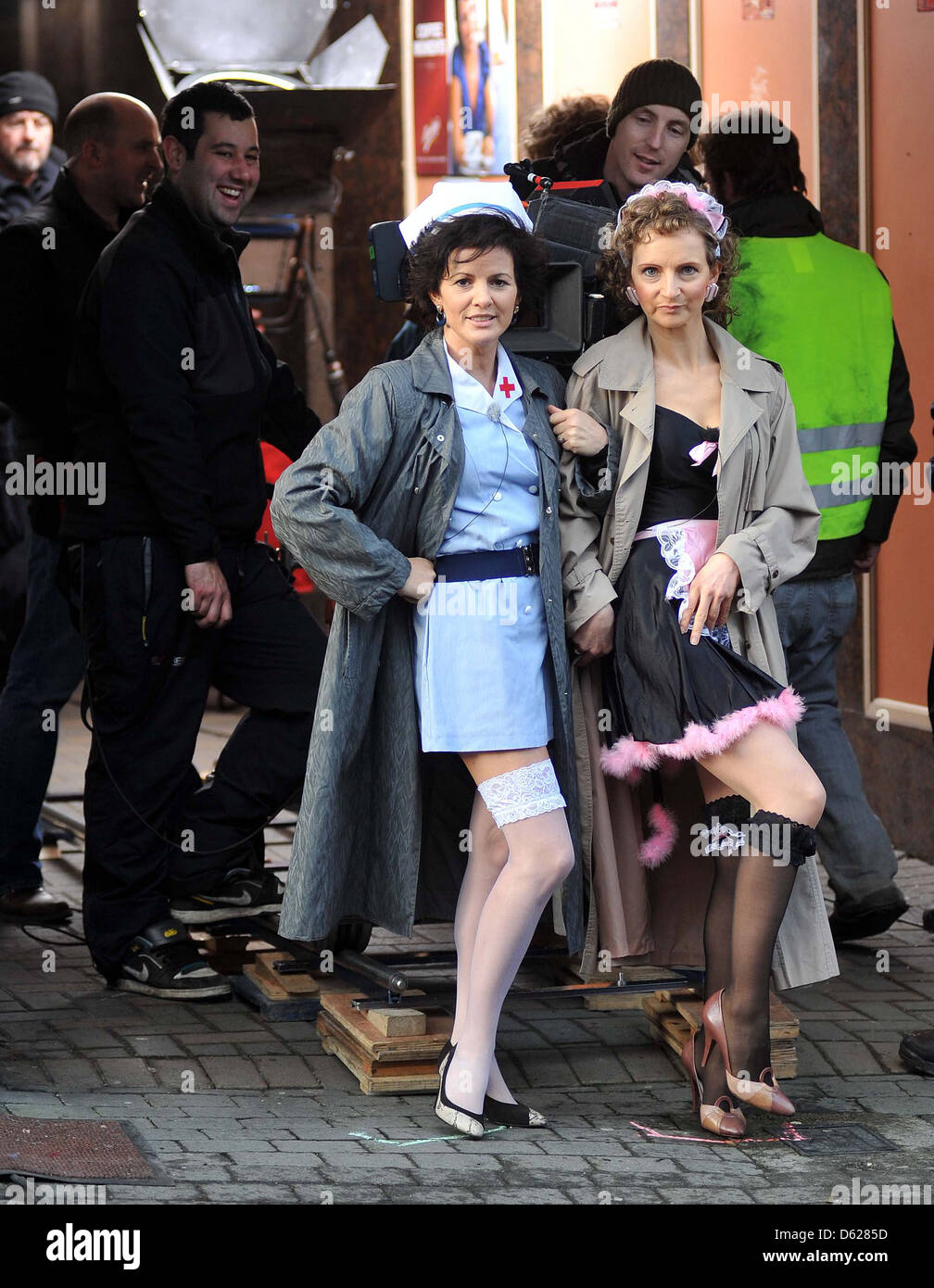 Deirdre O'Kane and Norma Sheahan Film set for the six-part comedy ...