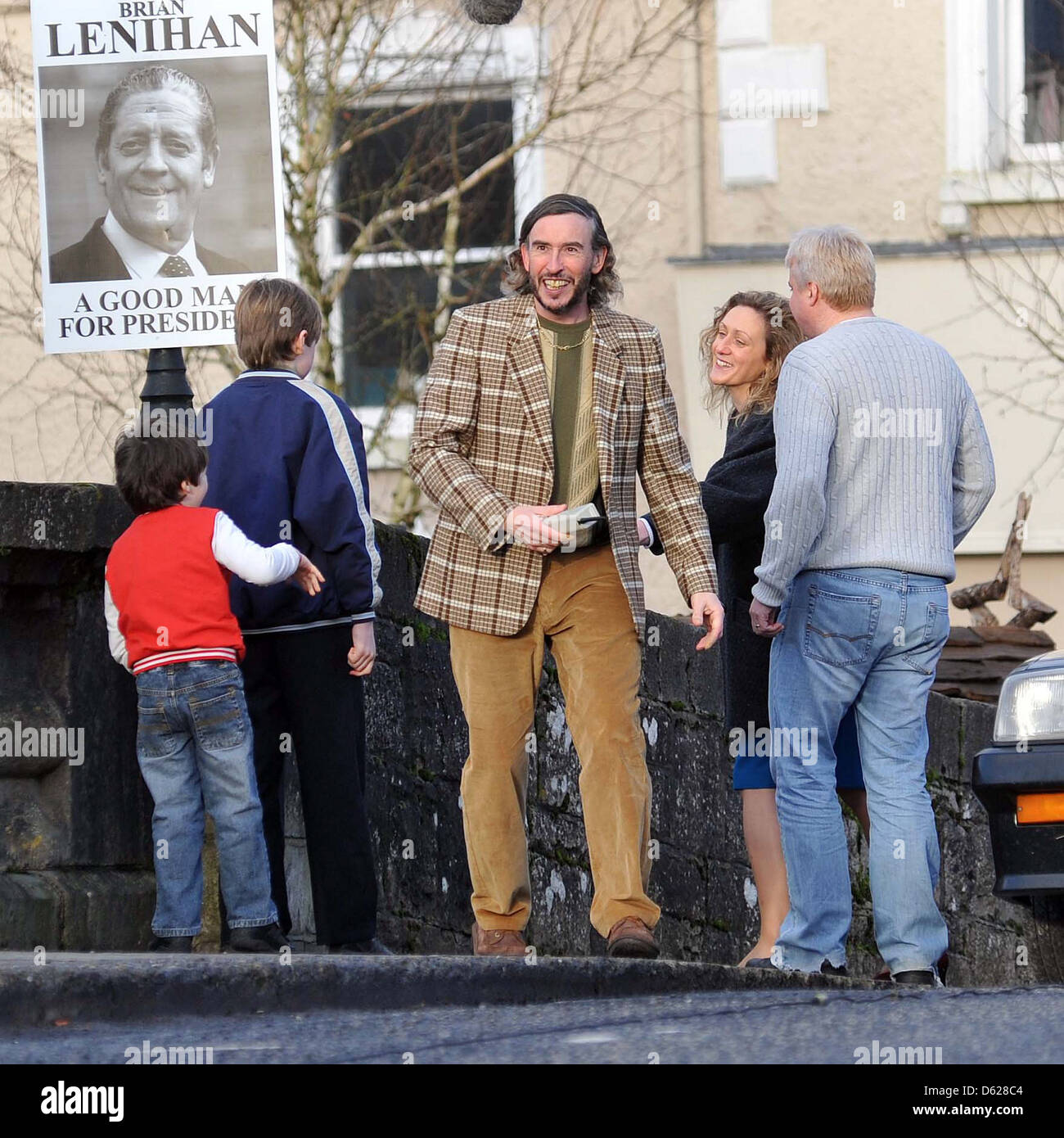 Steve Coogan Film set for the six-part comedy series 'Moone Boy' Boyle ...