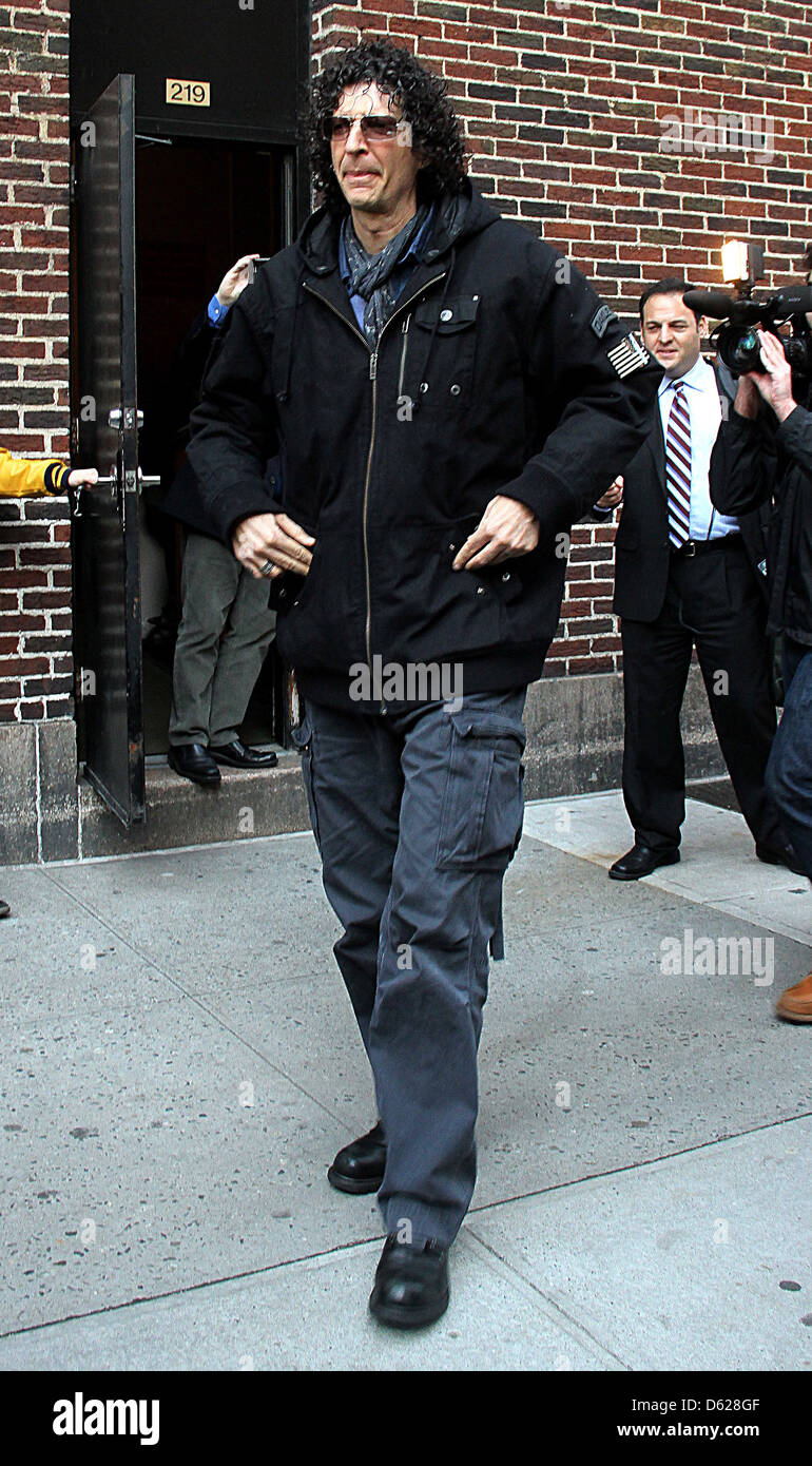 Howard Stern Celebrities at The Ed Sullivan Theater to appear on 'The ...