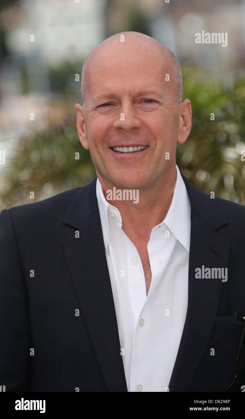 Actor Bruce Willis poses at the opening film photocall of "Moonrise ...