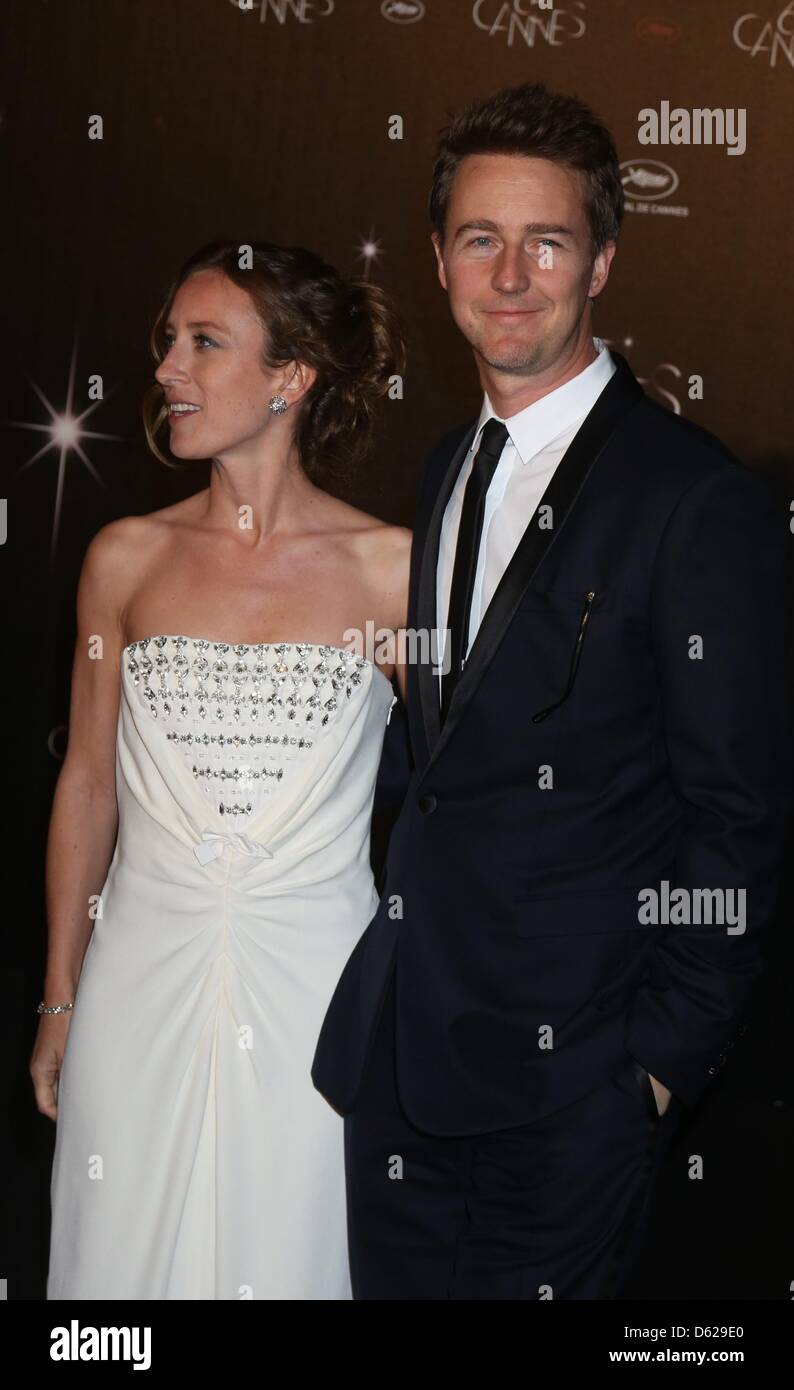 Actor Edward Norton and Shauna Robertson arrive at the opening of the ...
