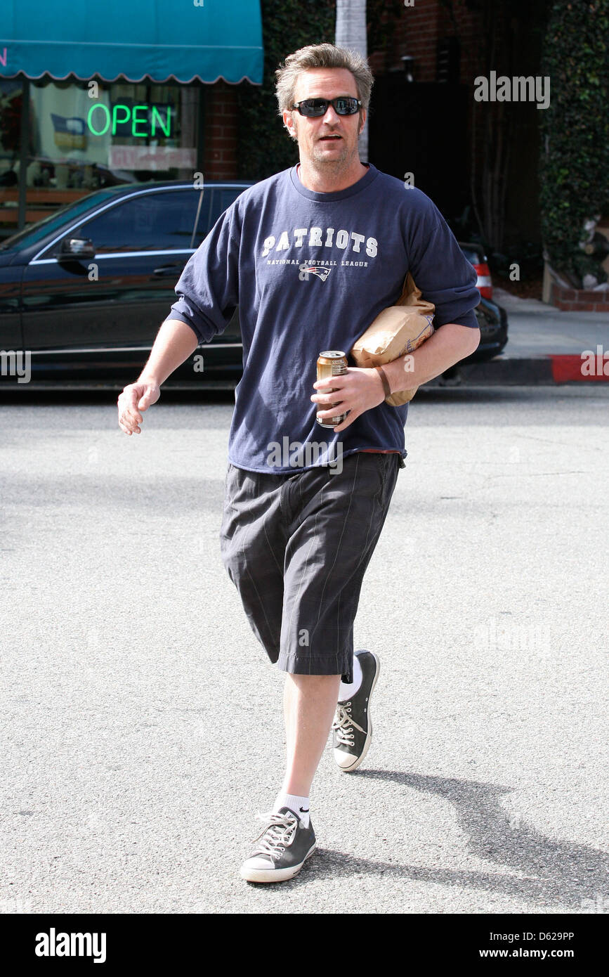 Matthew Perry leaving the Pharmacy in Beverly Hills Los Angeles ...