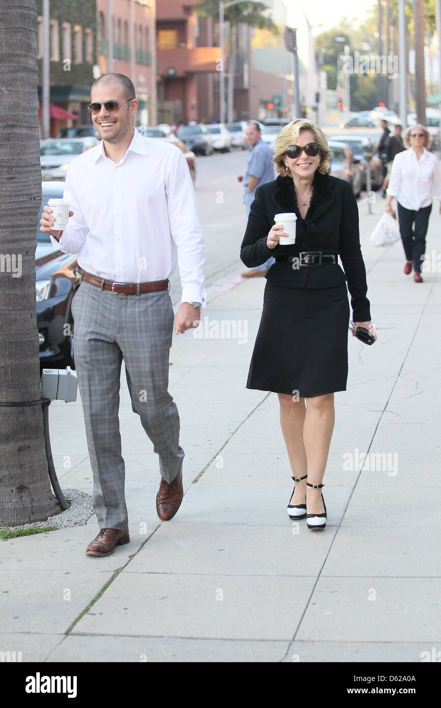 Yeardley Smith out and about in Beverly Hills Los Angeles, California ...