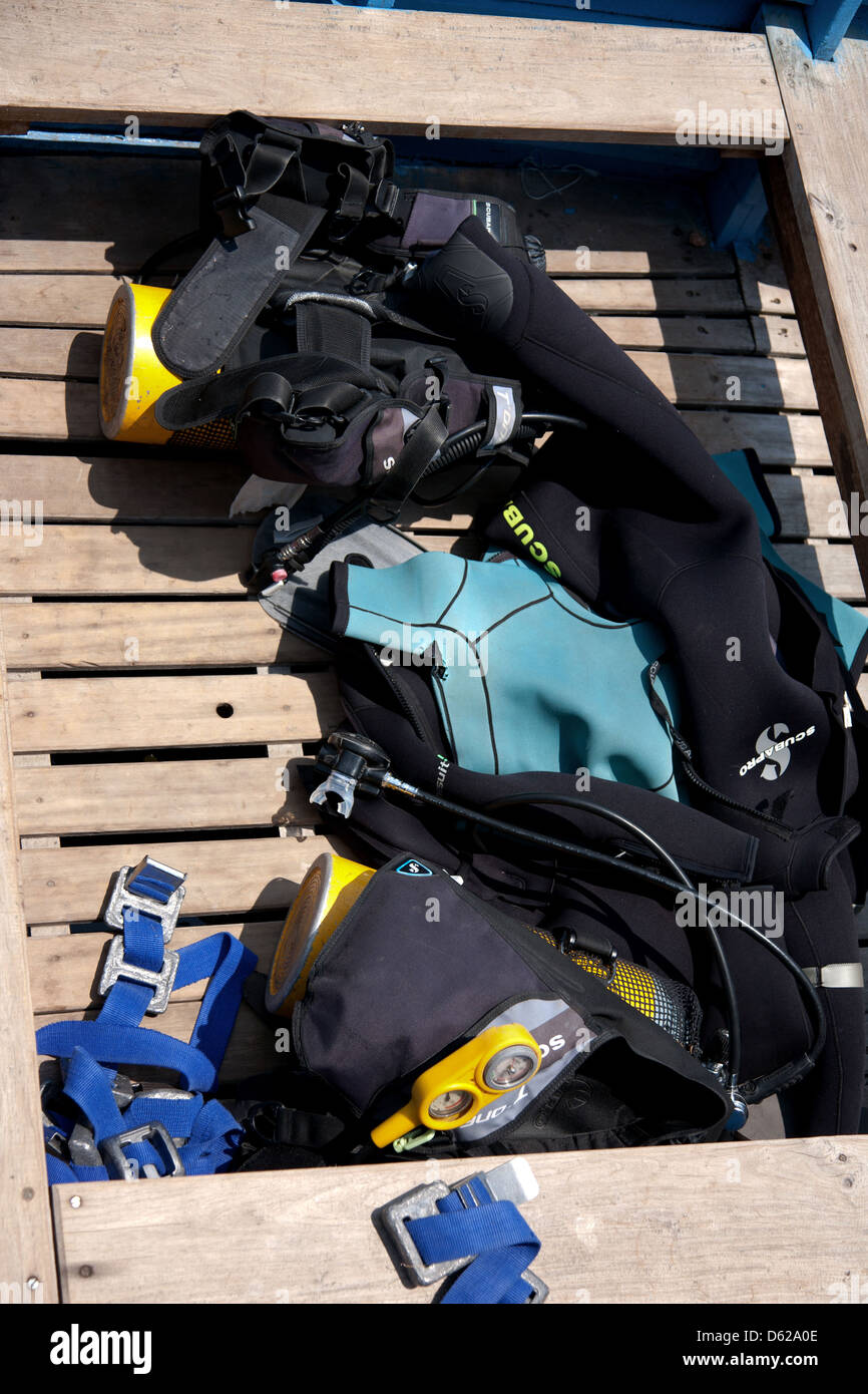 Dive boat equipment hi-res stock photography and images - Alamy