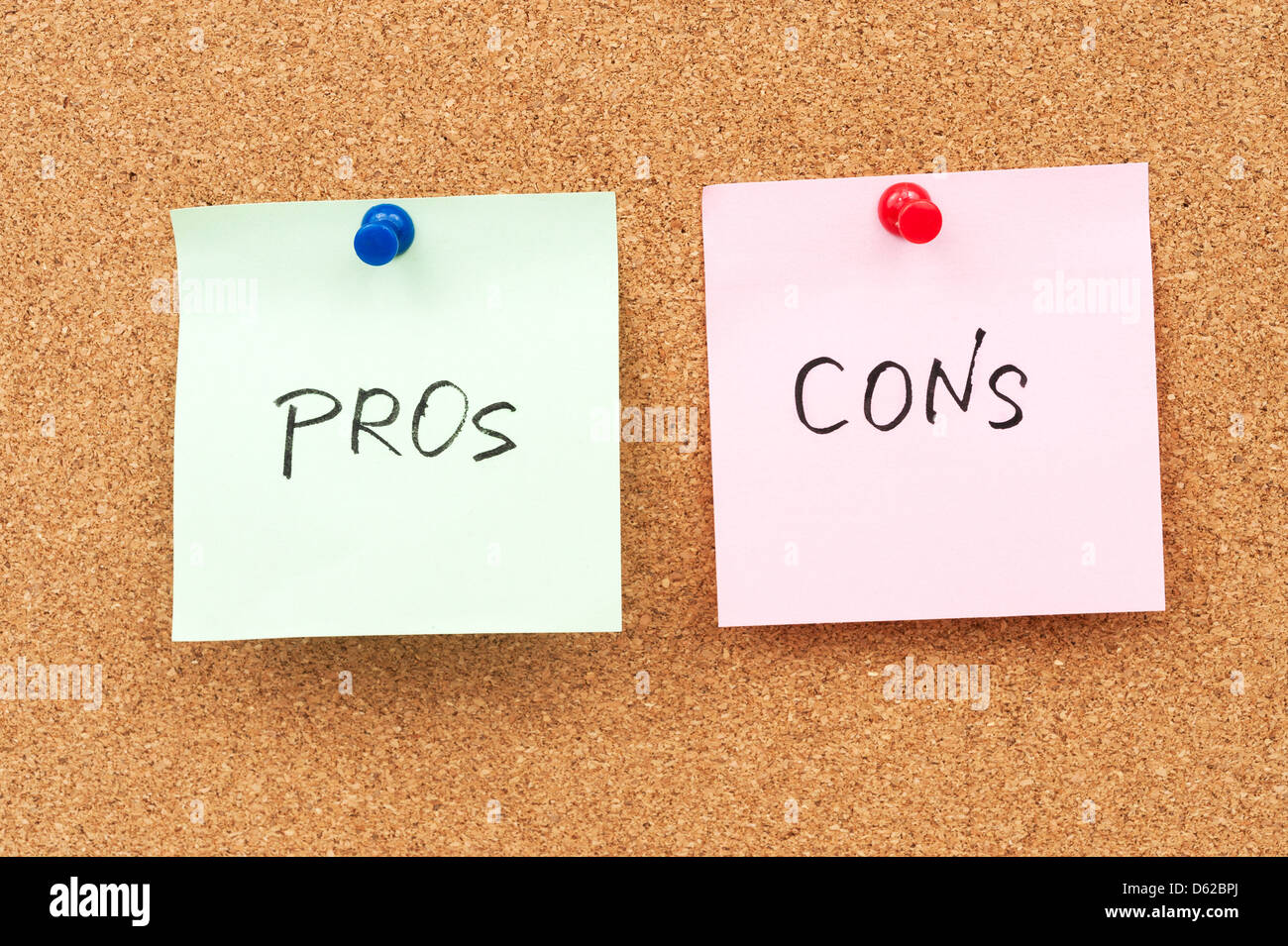 Pros and cons hi-res stock photography and images - Alamy