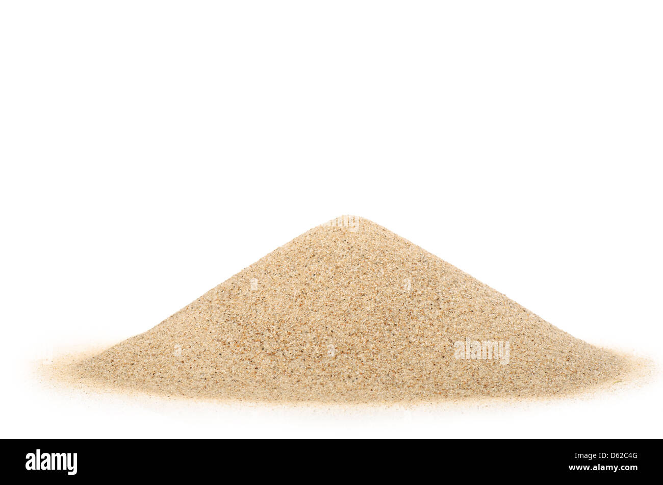 The scenic sand and the ocean Cut Out Stock Images & Pictures - Alamy