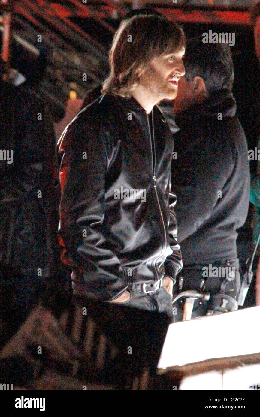 David Guetta films a car commercial for Renault 'Twizy' Los Angeles ...